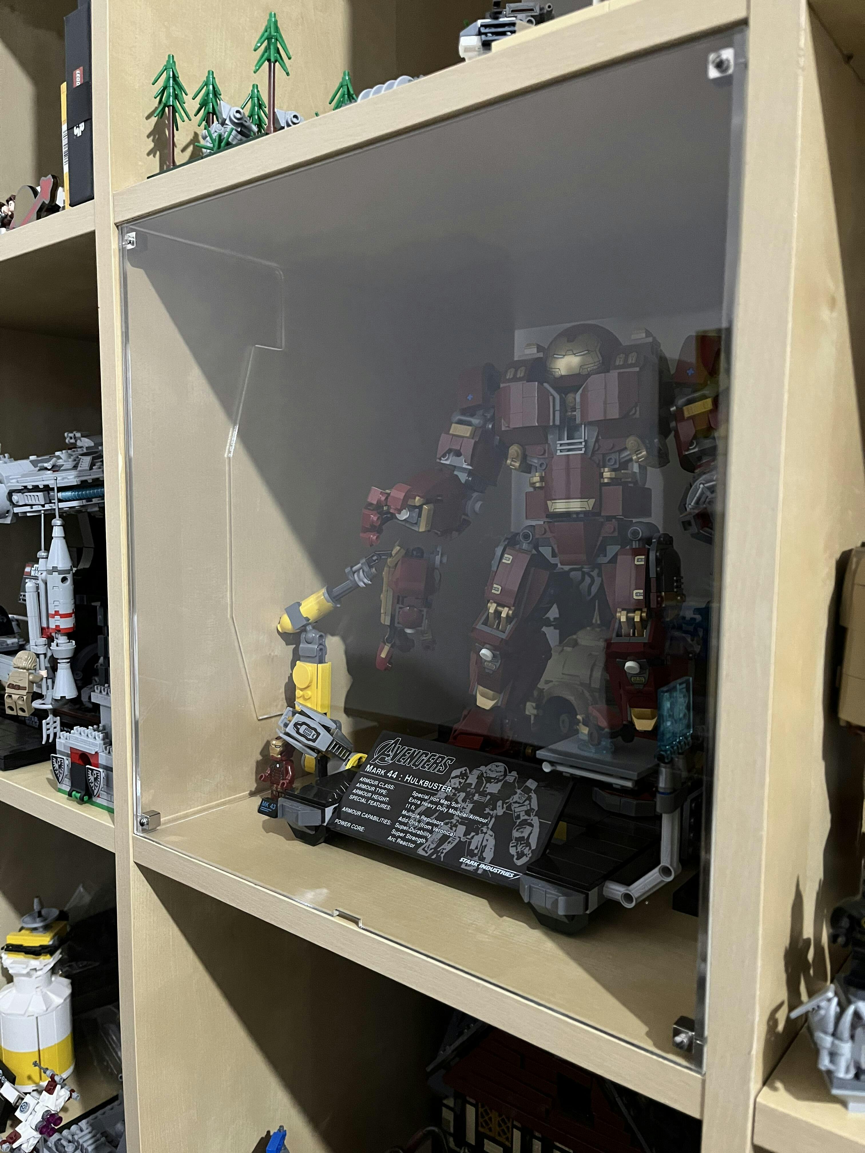 Clear Window Display Solution for IKEA® KALLAX — Wicked Brick