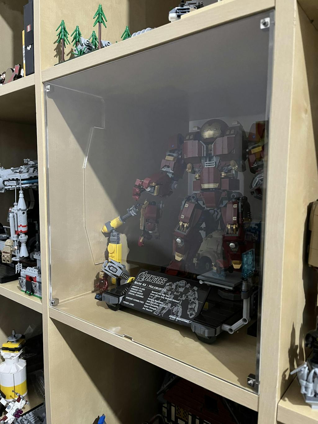 Clear Window Display Solution for IKEA® KALLAX — Wicked Brick