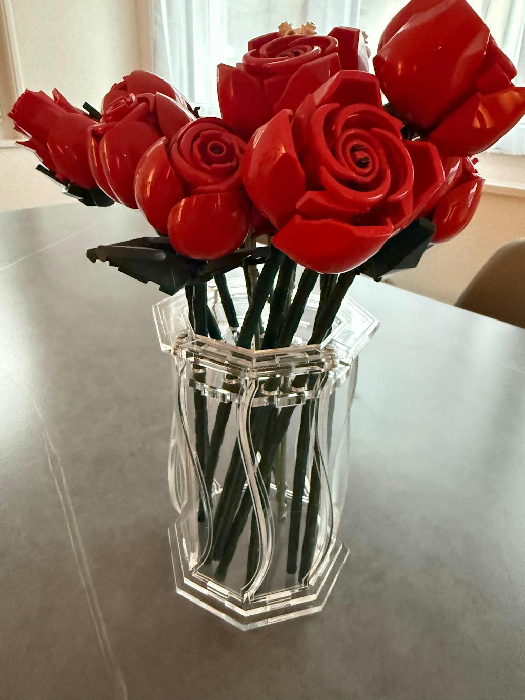 Large Display Vase for LEGO® Flowers - Clear — Wicked Brick