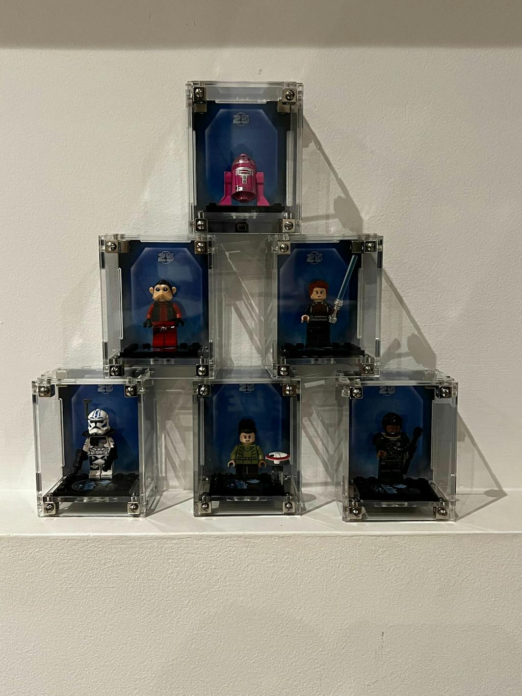 Modular Display Case for LEGO® Star Wars Minifigure (75387) (75394) (7 ...