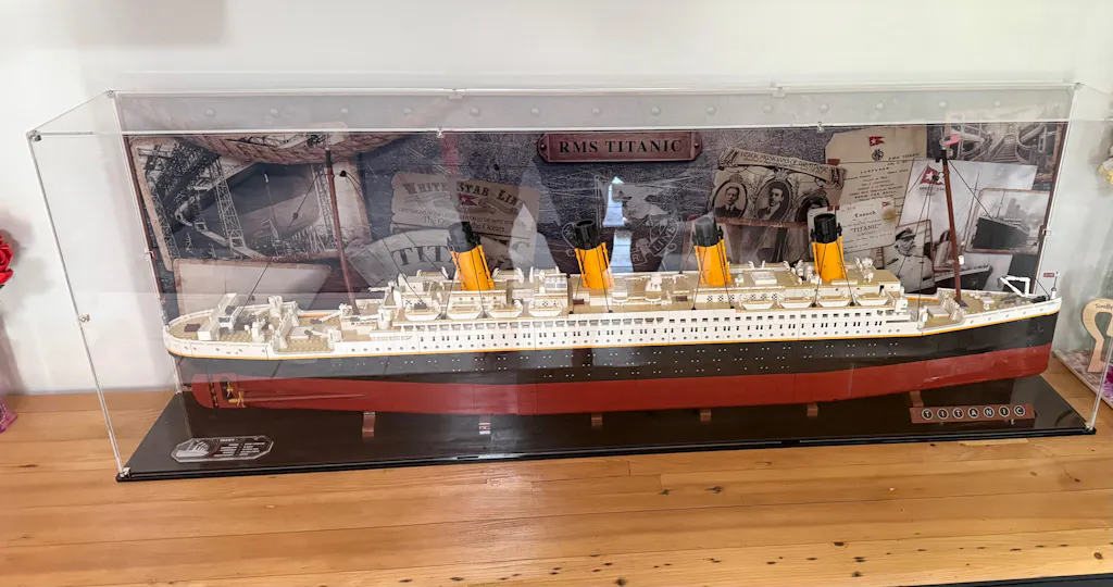Display Case for LEGO® Titanic (10294) — Wicked Brick