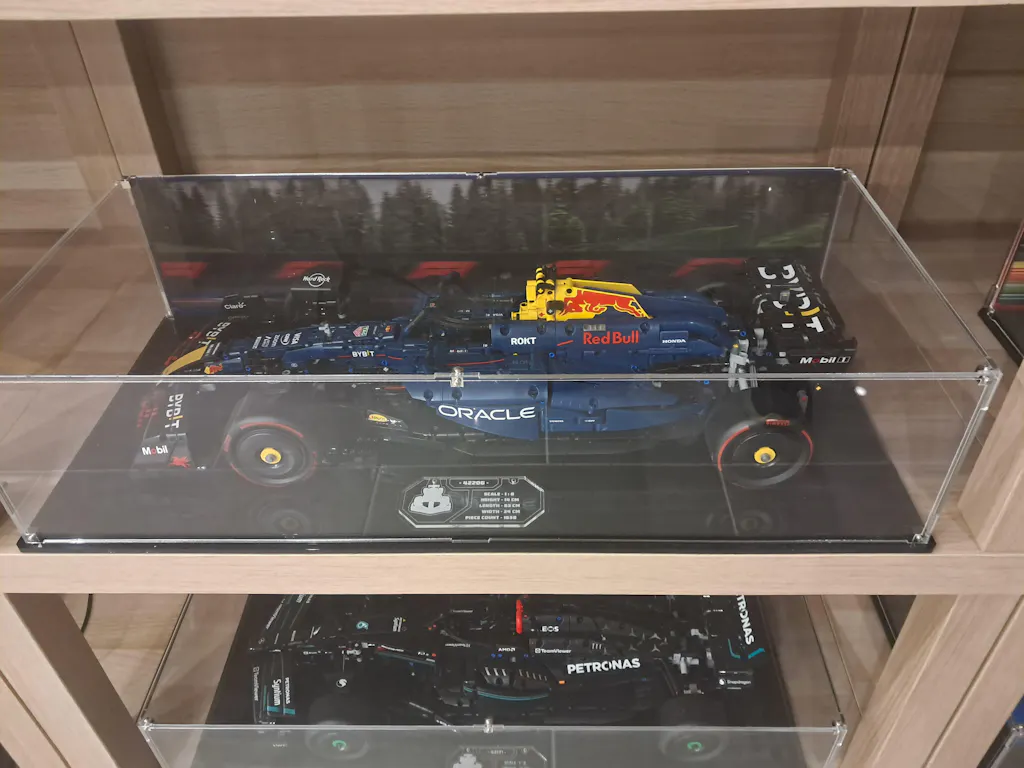 Display Case for LEGO Technic Oracle Red Bull Racing RB20 F1 Car 42206 ...