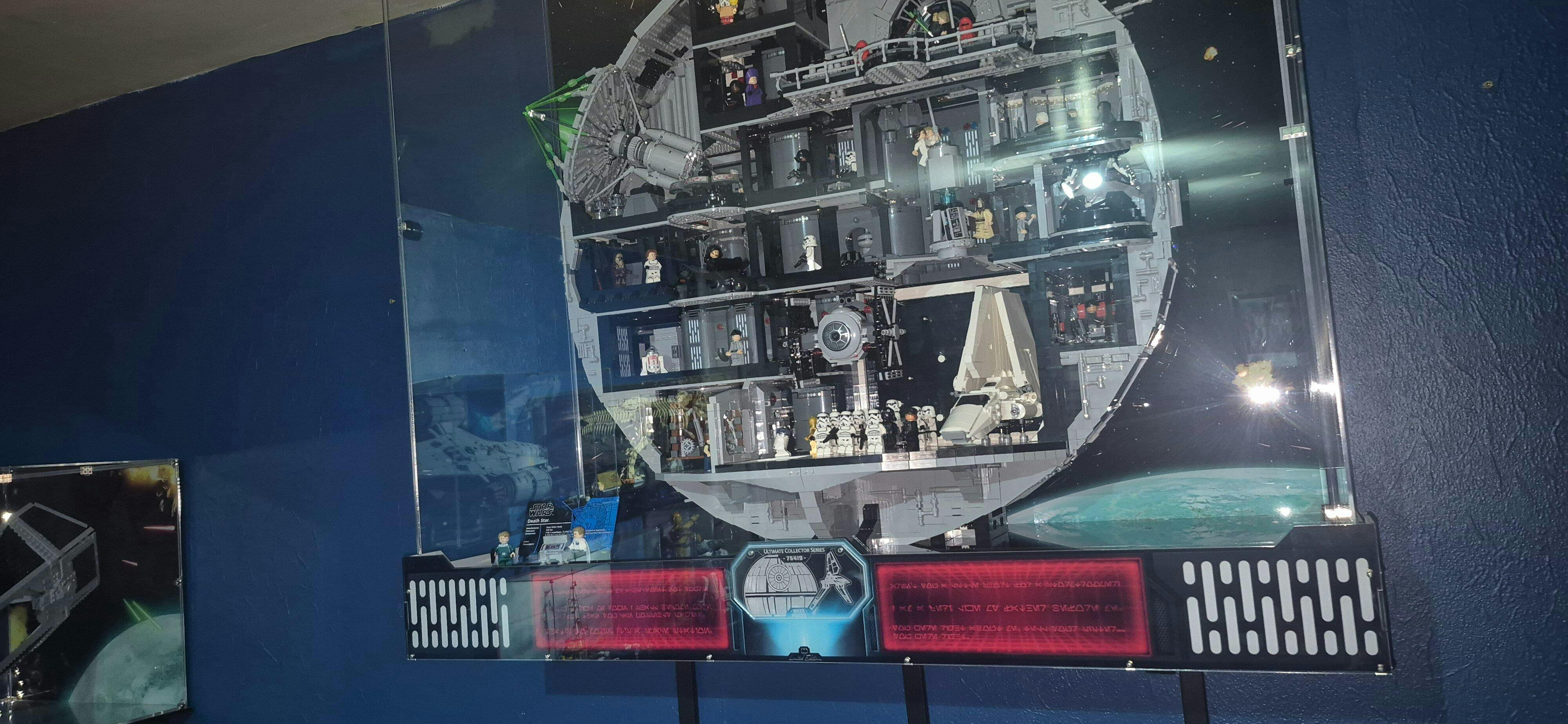 Limited Edition Display Case for LEGO® Star Wars™ Death Star™ (75419 ...