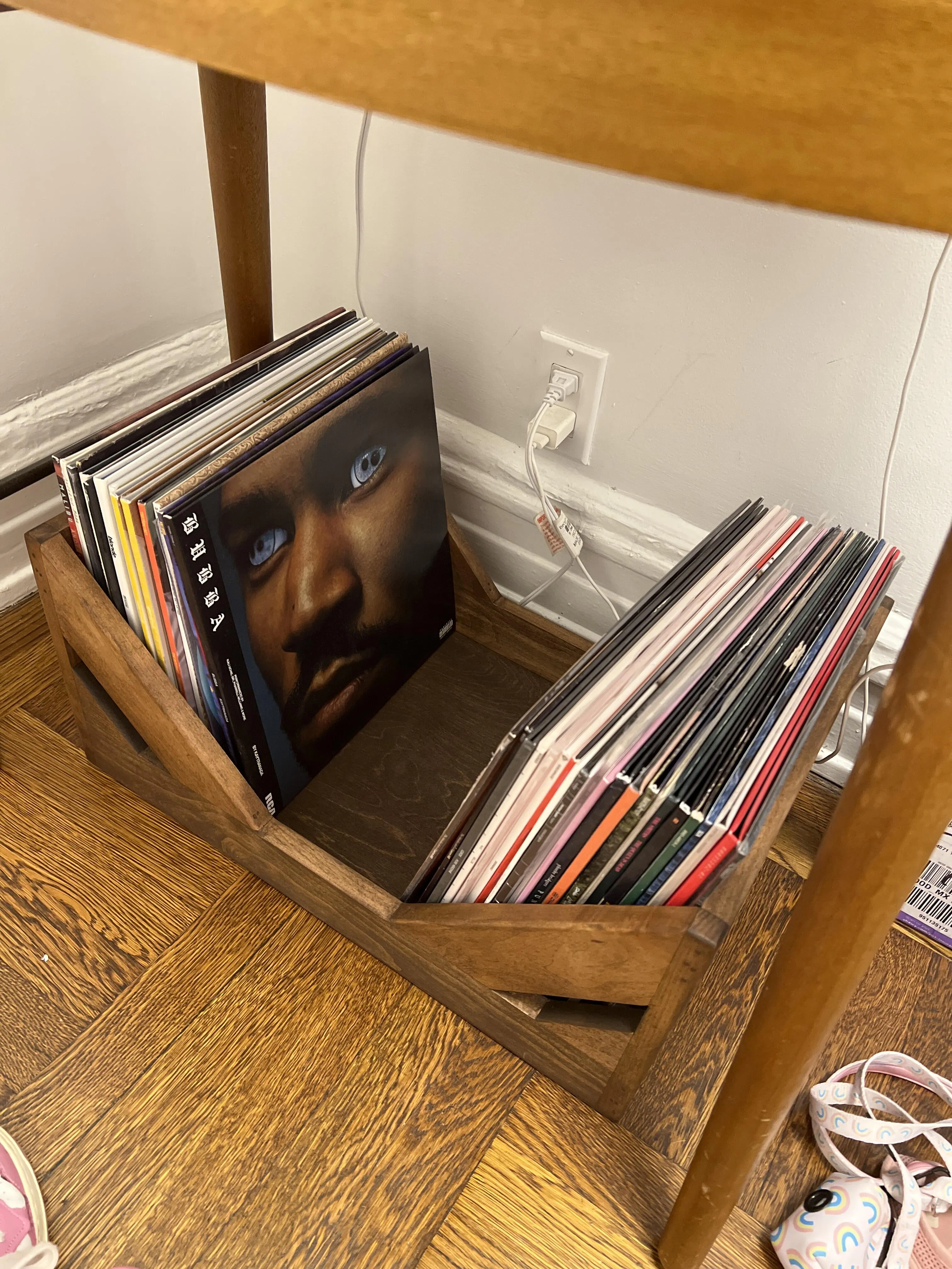 The Milk Crate Alternative: 12" Vinyl Record Storage – WickerWoodWorks