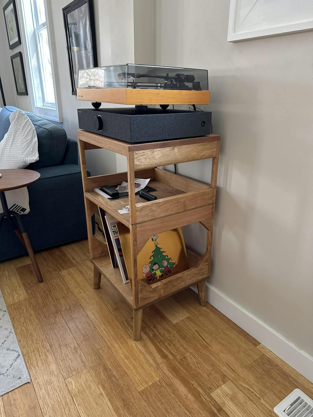 The HalfStack Turntable Station – WickerWoodWorks