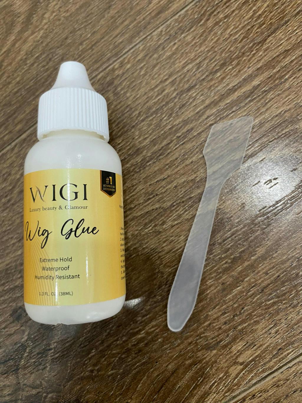 WIGI Premium Wig Glue 1.3 fl. oz. - Lace Glue Invisible, Strong Hold ...