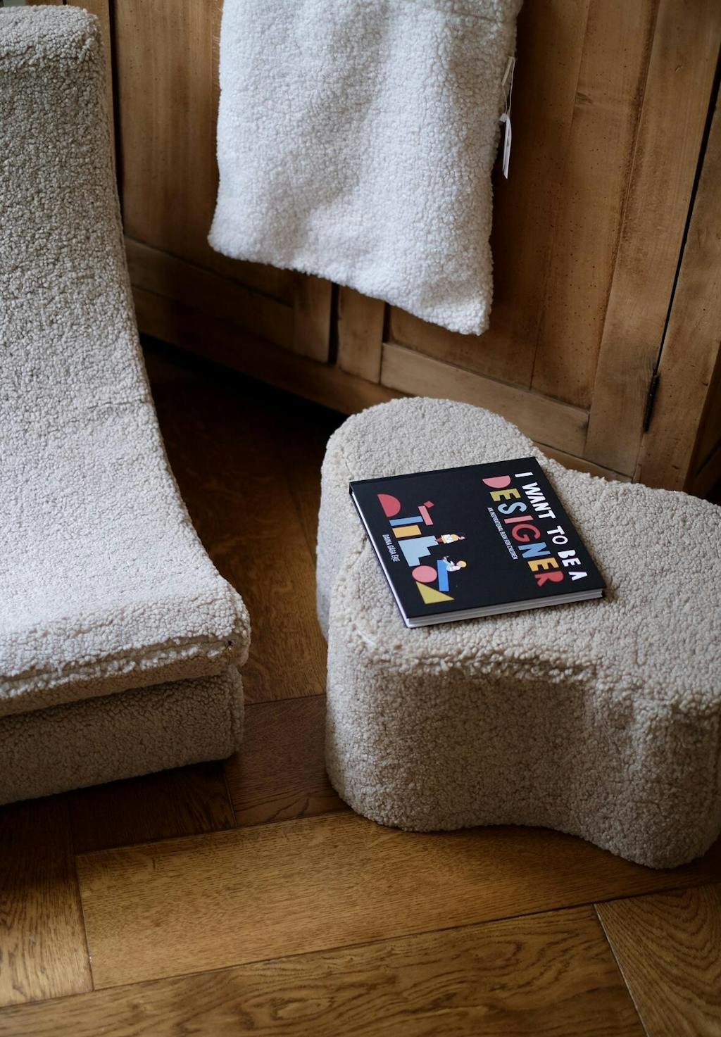 Terrazzo Moss Cloud Pouffe | Wigiwama