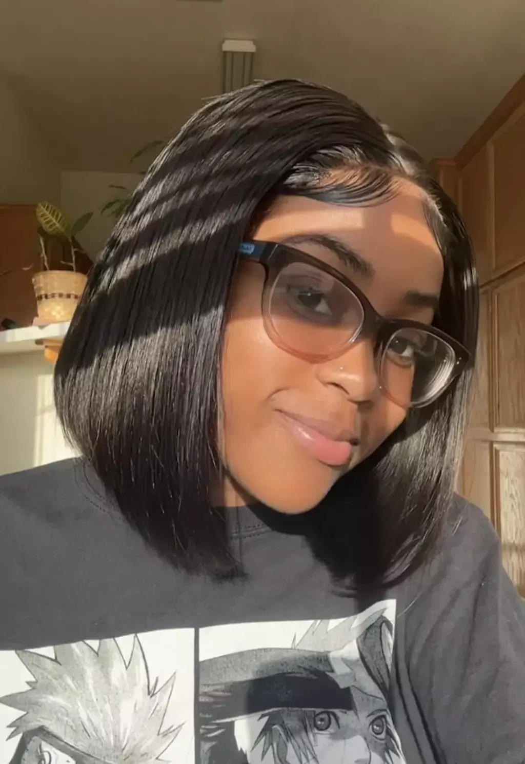 Wear and Go Straight Bob Transparent and Pre-cut 4x4 Lace Closure Glue