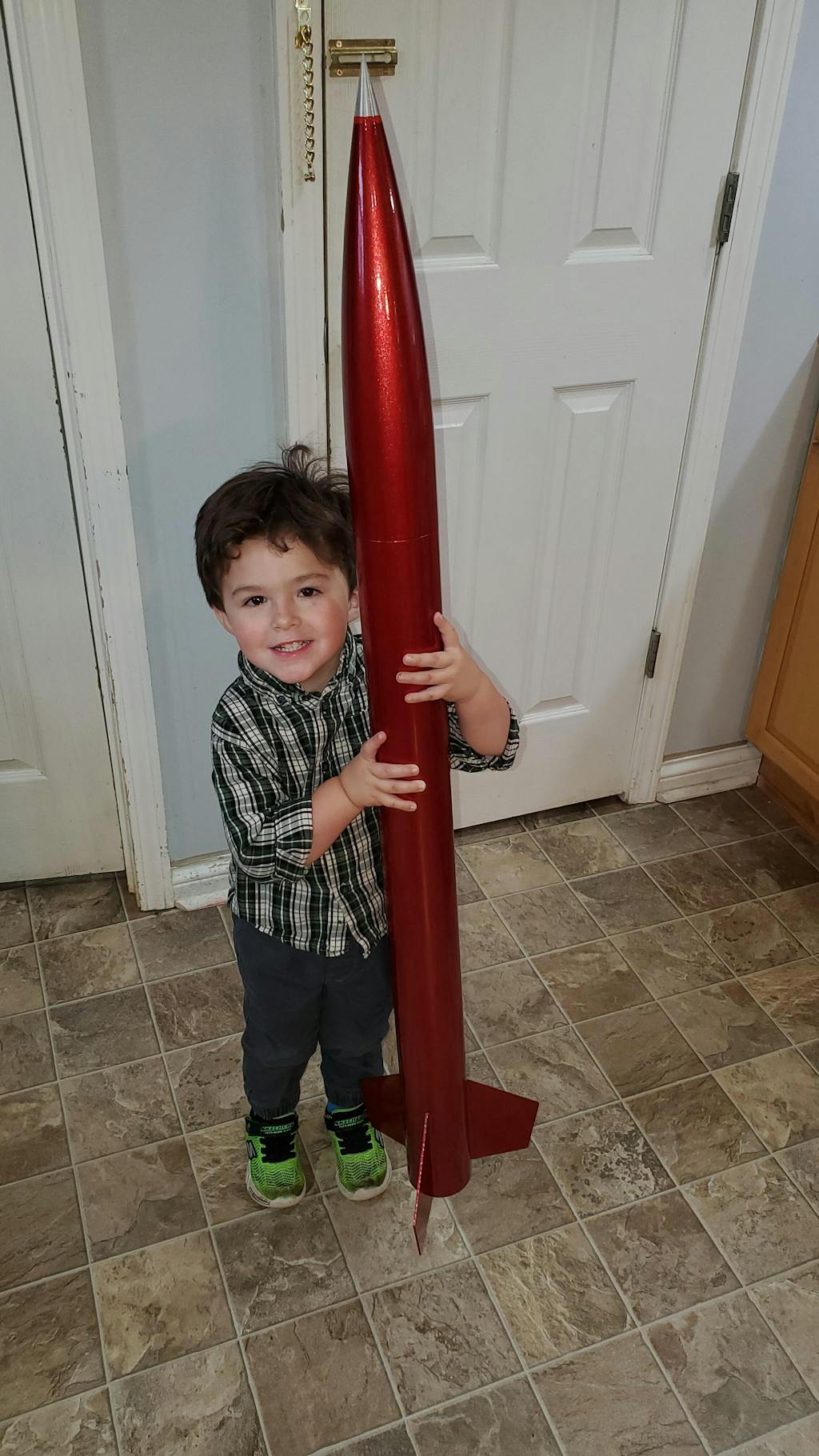 Wildman Journey 75 Flying Model Rocket Kit for HPR Level 1 ...