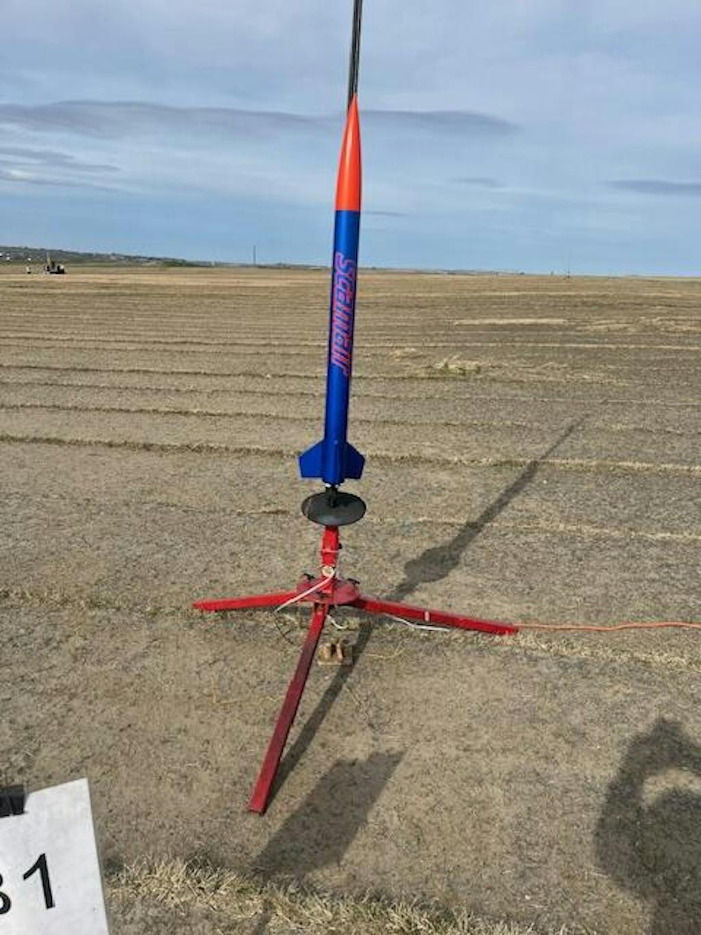 Wildman Journey 75 Flying Model Rocket Kit for HPR Level 1 ...