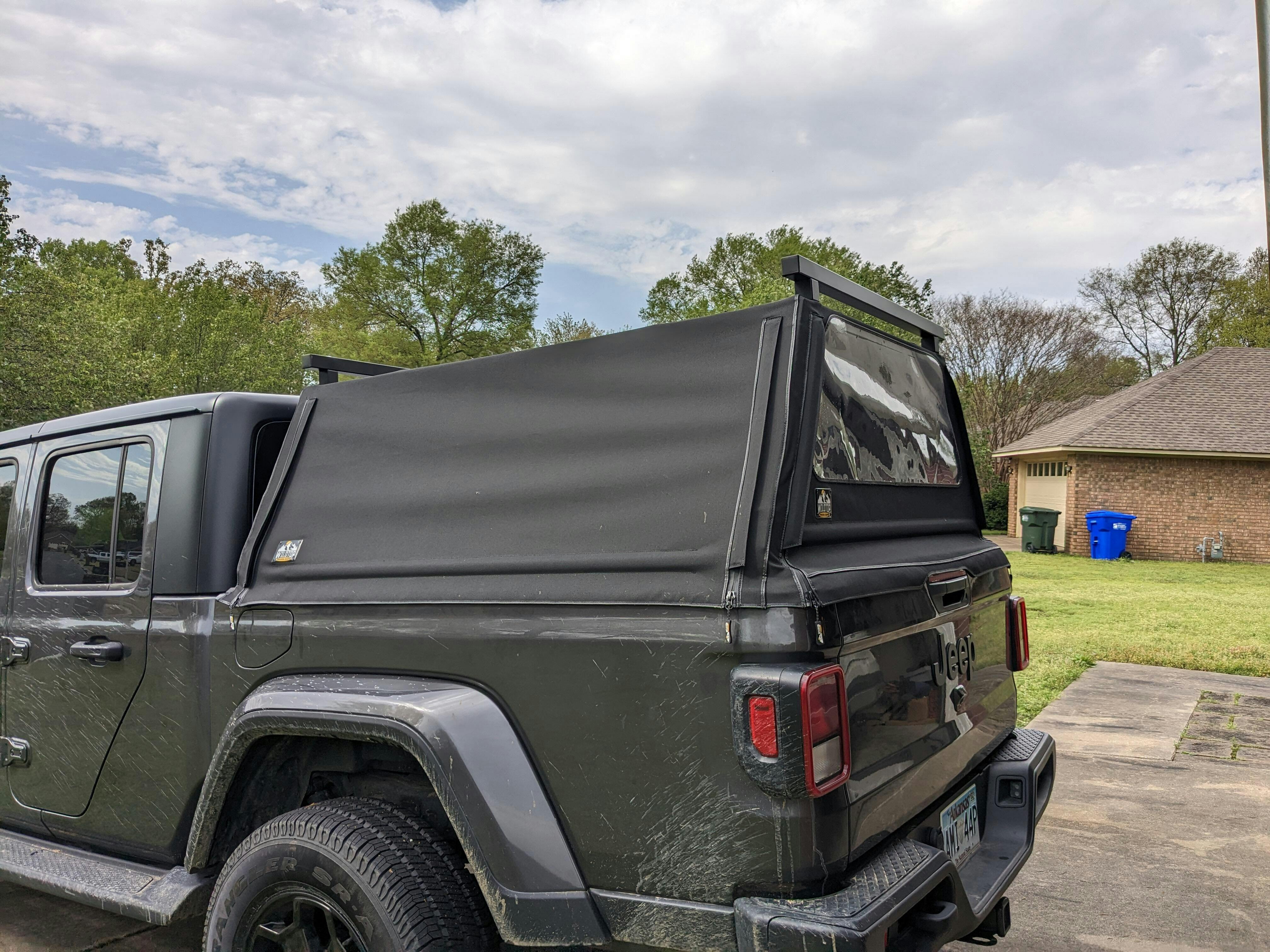 WildTop Truck Cap (770 lbs Rated Truck Rack) For Jeep Gladiator 5' (60 ...