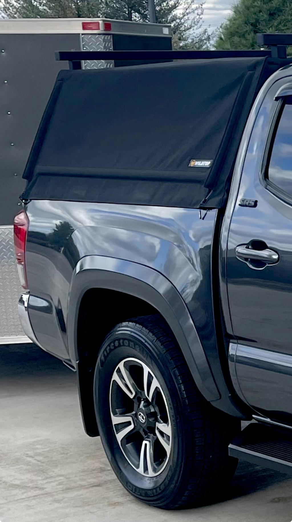 WildTop Soft Truck Cap for 2005-2015 2nd Gen Toyota Tacoma 5ft Bed (60 ...