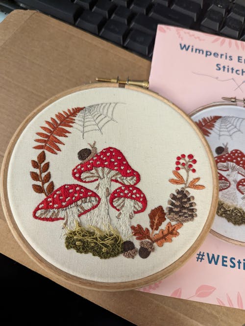 Modern Embroidery Kits | Wimperis Embroidery Subscription Box