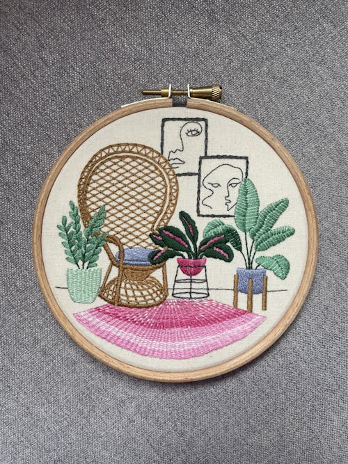 Modern Embroidery Kits | Wimperis Embroidery Subscription Box