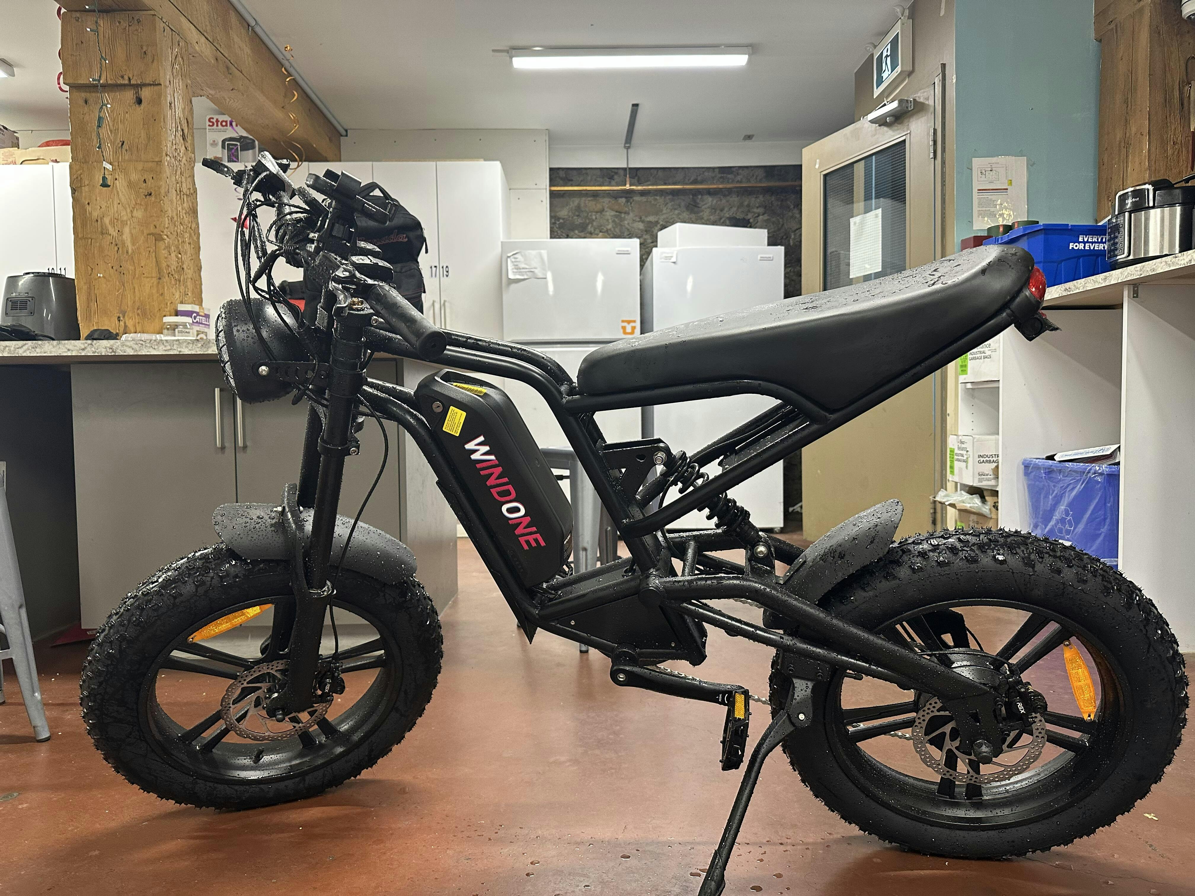 Windone E2 Fat Tire Off Road Urban Commuter Electric Bike