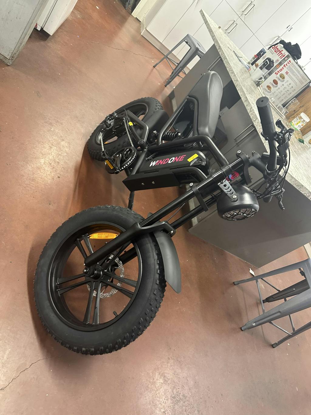 Windone E2 Fat Tire Off Road Urban Commuter Electric Bike