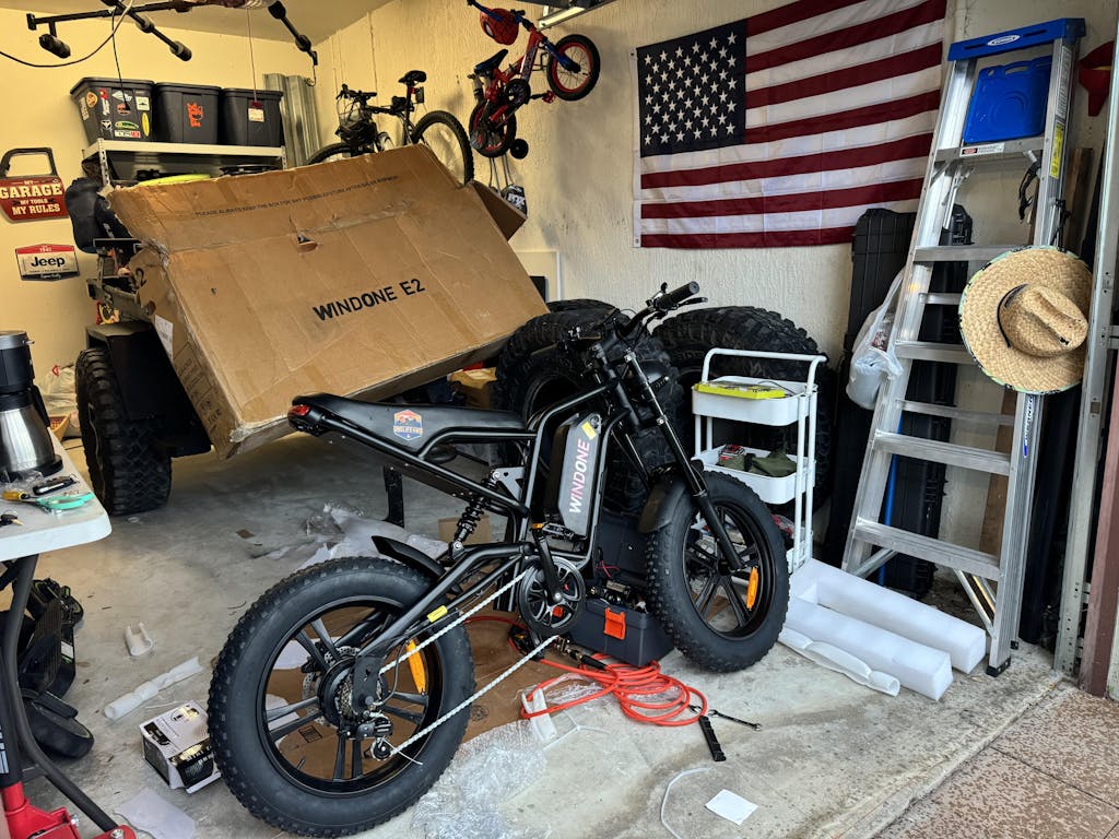 Windone E2 Fat Tire Off Road Urban Commuter Electric Bike