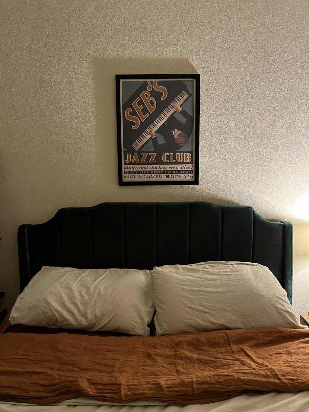 Seb's Jazz Club Retro Vintage Ad Poster | Fans of La La Land ...