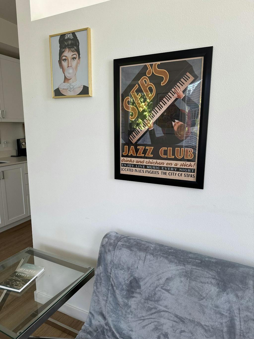 Seb's Jazz Club Retro Vintage Ad Poster | Fans of La La Land ...