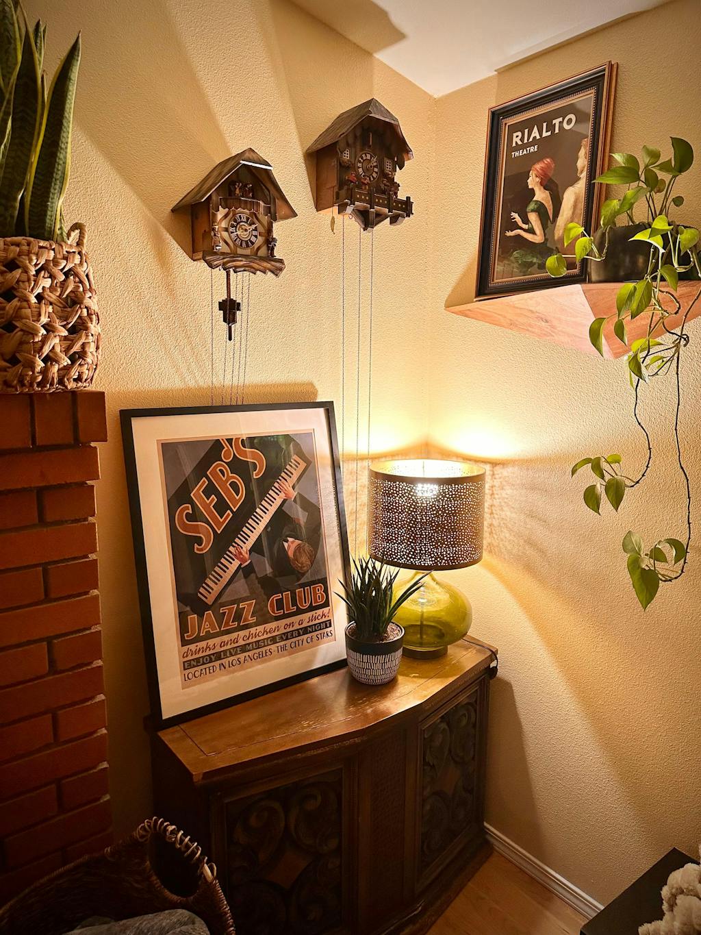 Seb's Jazz Club Retro Vintage Ad Poster | Fans of La La Land ...