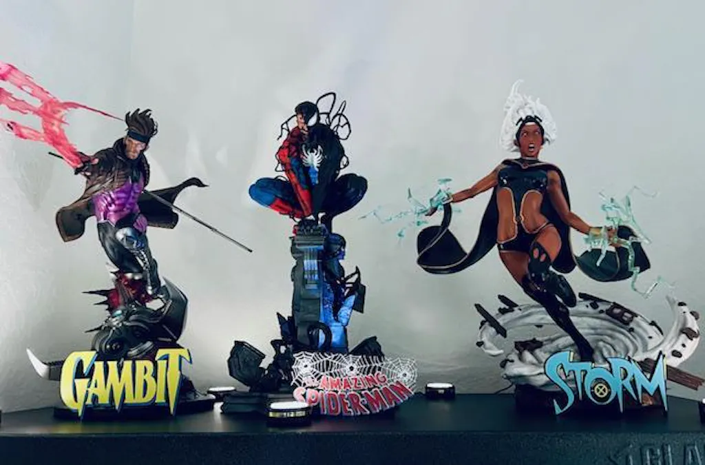 Gambit 3D printed Logo Sign Wall Desk Shelf Art – WindyCity3D
