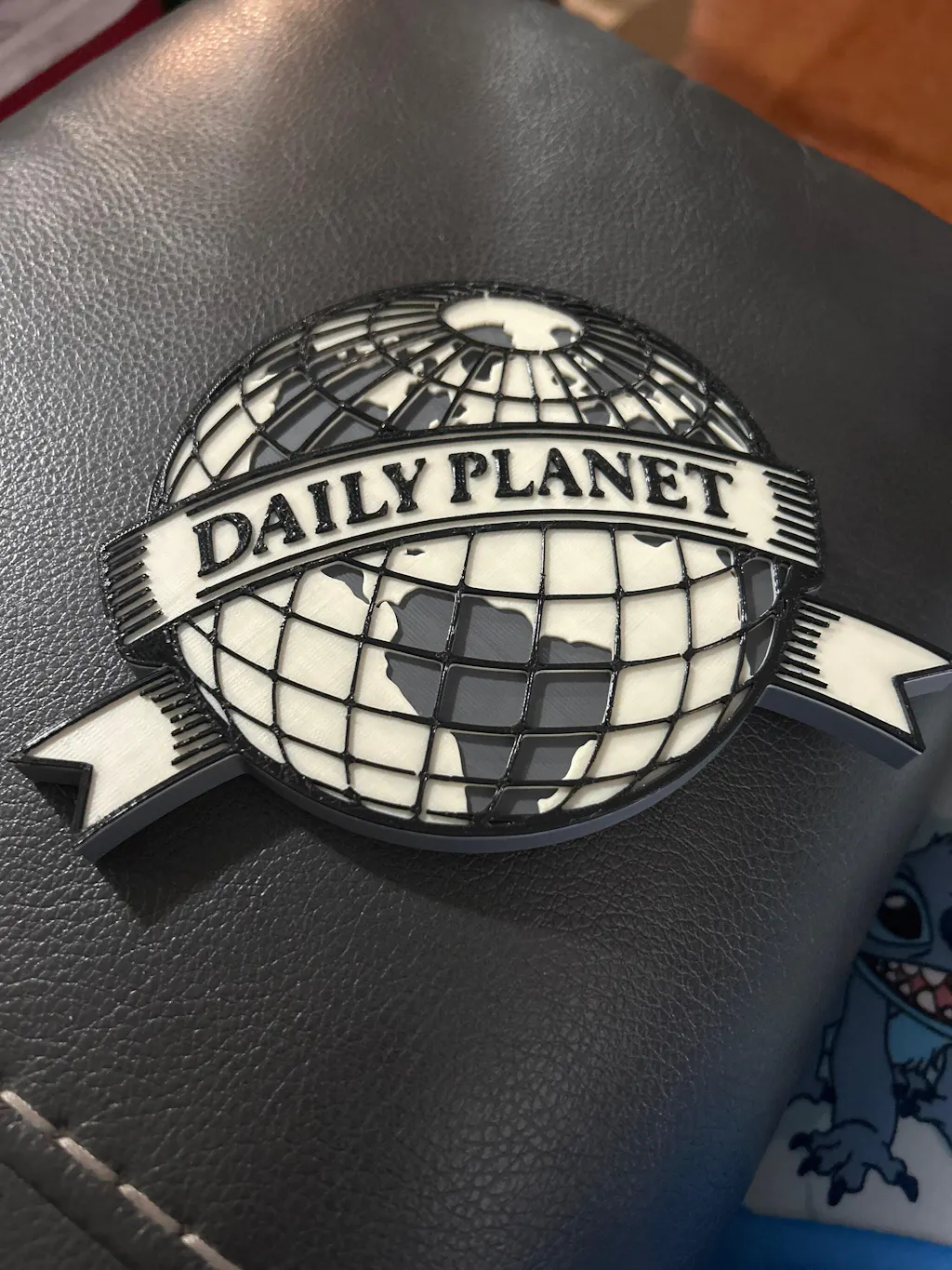 Daily Planet 3D printed Logo Sign Wall Desk Shelf Art – WindyCity3D
