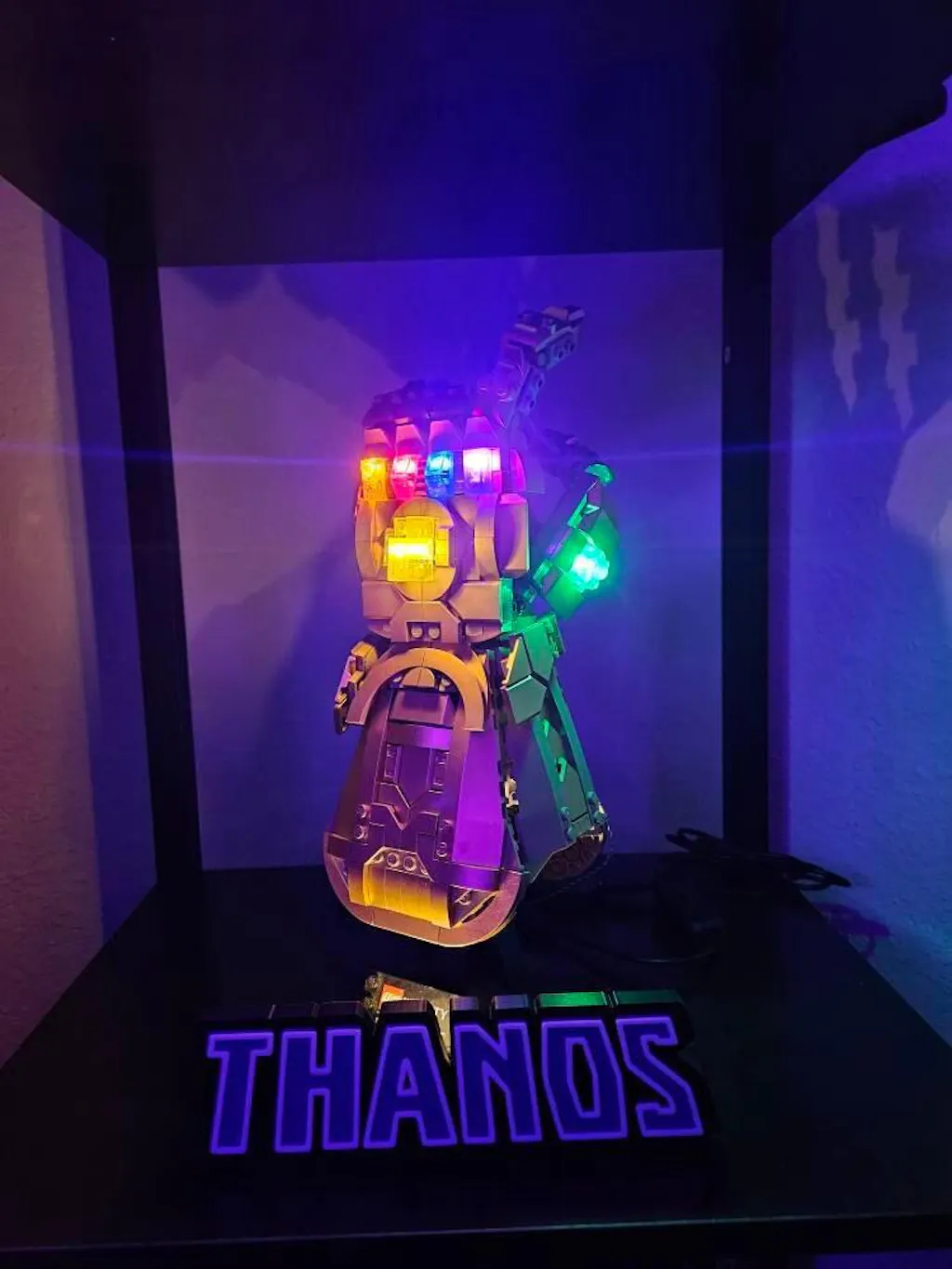 Thanos 3D printed Logo Sign Wall Desk Shelf Art – WindyCity3D