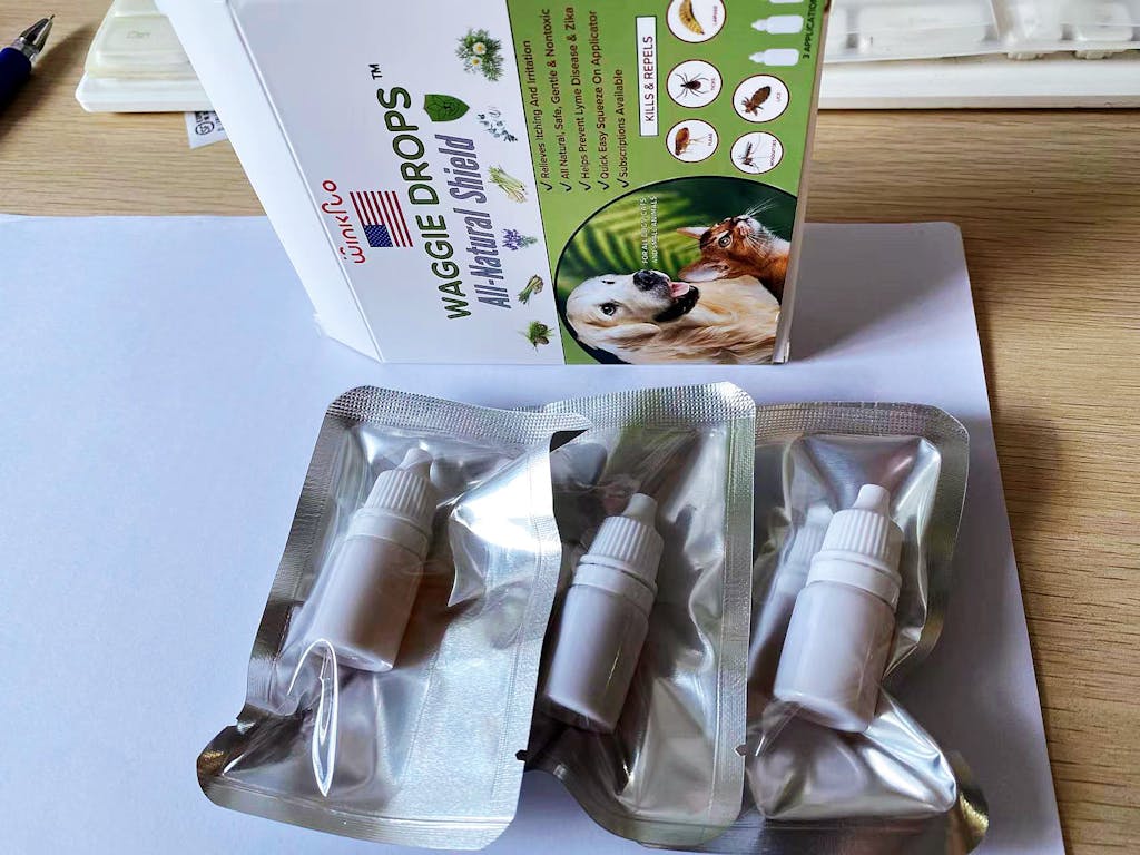 Waggie Drops™ - Natural Anti-Flea, Tick, & Mosquito Spot-Ons (SAFEST 5 ...