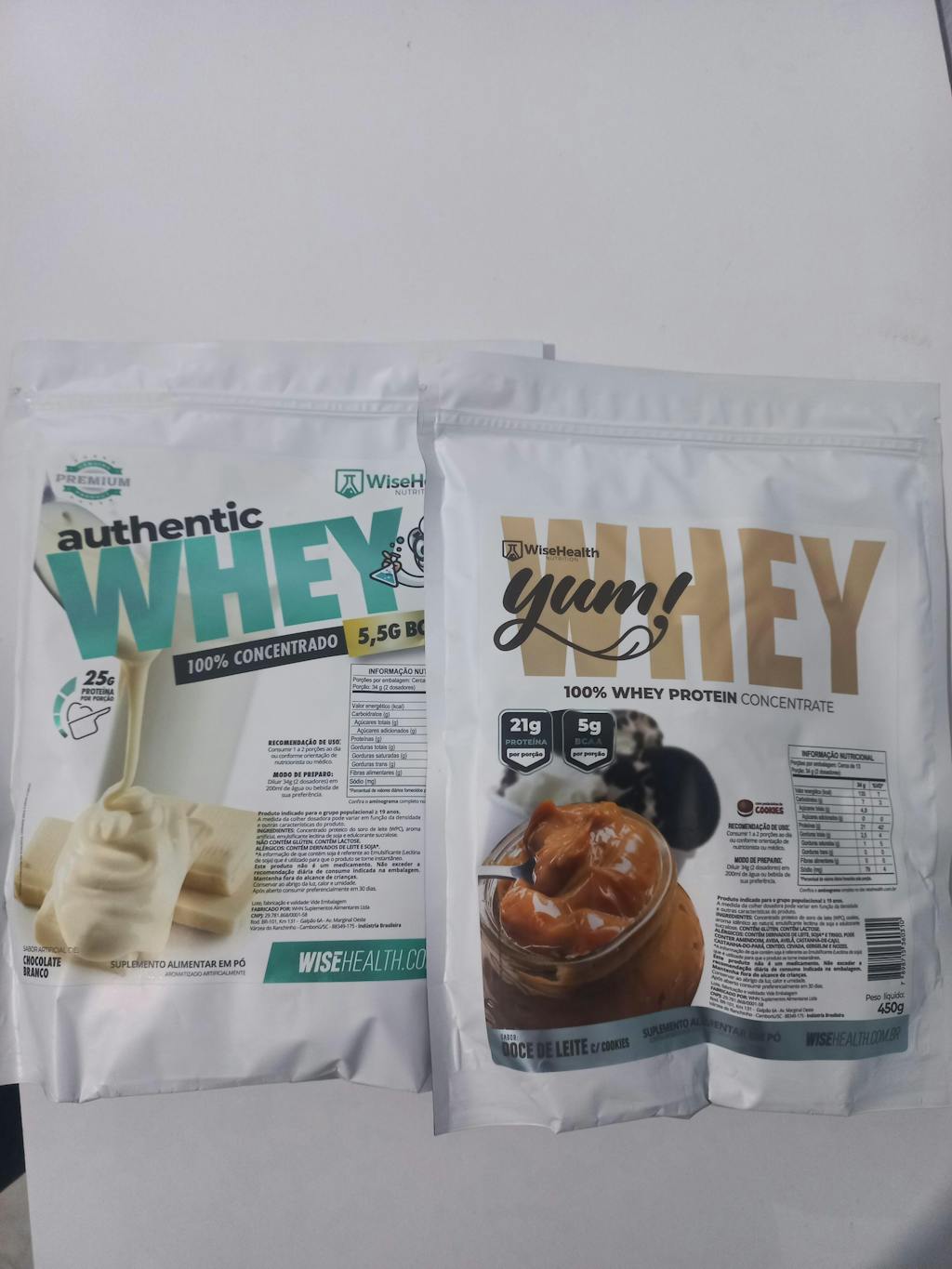 Whey Protein Concentrado (WPC) - WiseHealth® Nutrition