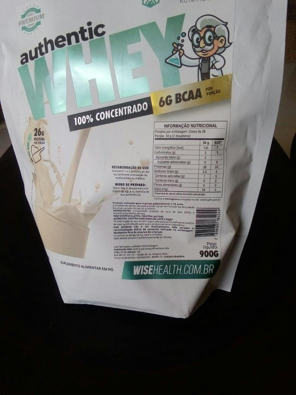 Whey Protein Concentrado (WPC) - WiseHealth® Nutrition