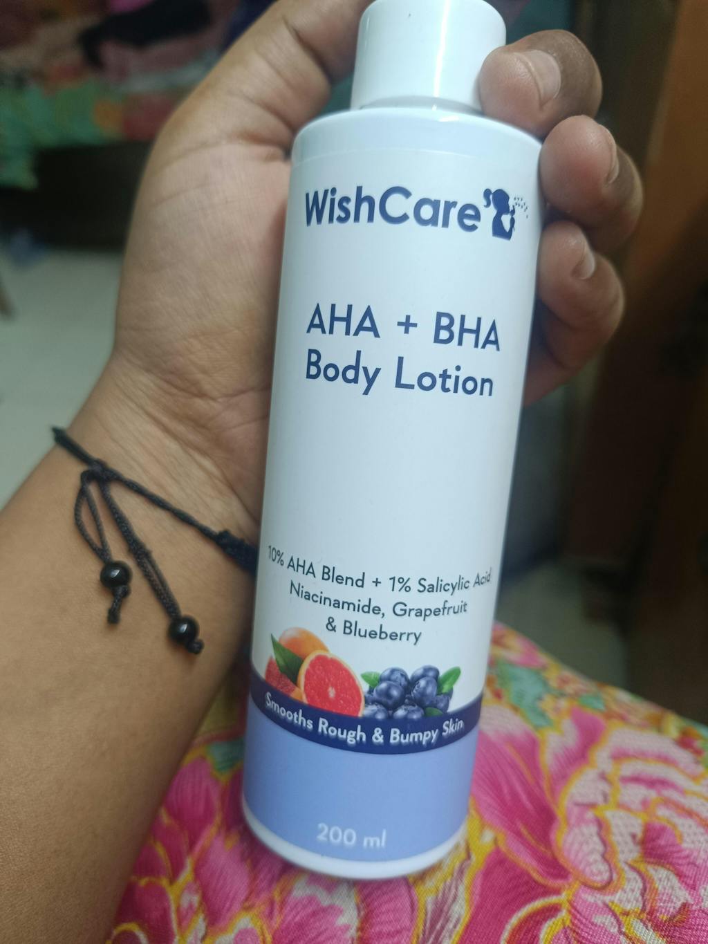 WishCare 10% AHA + 1% BHA – Glycolic + Lactic Acid Body Lotion