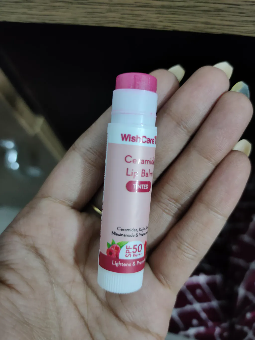 Ceramide Lip Balm with SPF 50 PA+++ (Tinted)