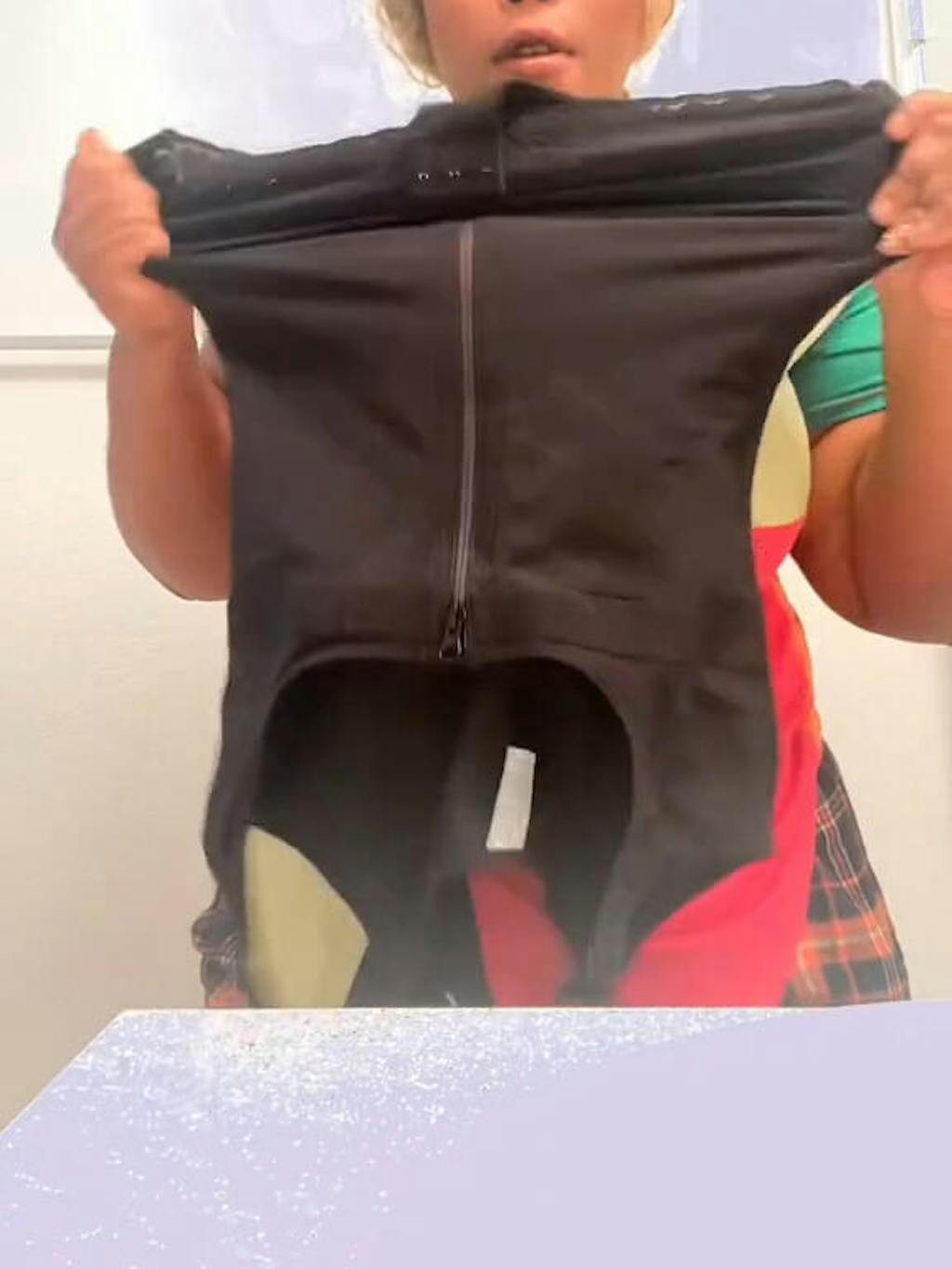 Stage 2 Side Zipper Waist Cinching Faja Waist Cinching Tummy Control S