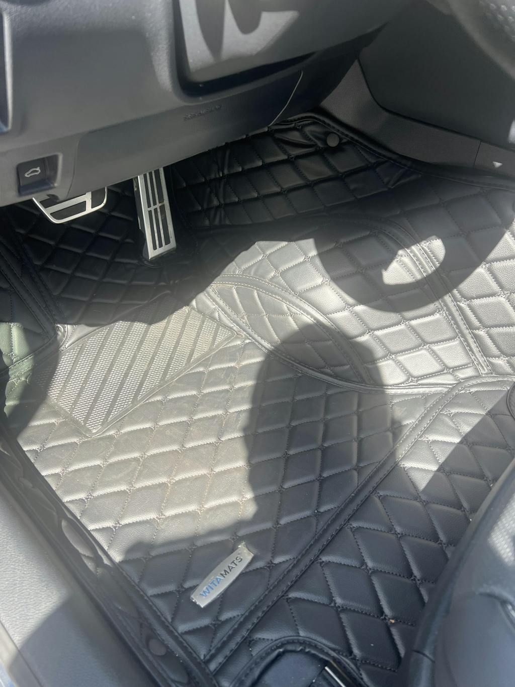 Black & Black Luxury Custom Car Mats – Witamats