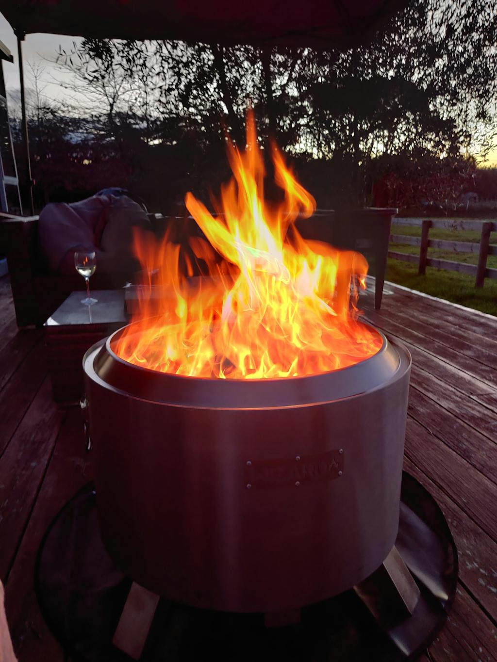 Buy Smokeless Portable Jumbo Fire Pits - Wizard™ Smokeless Fire Pit ...