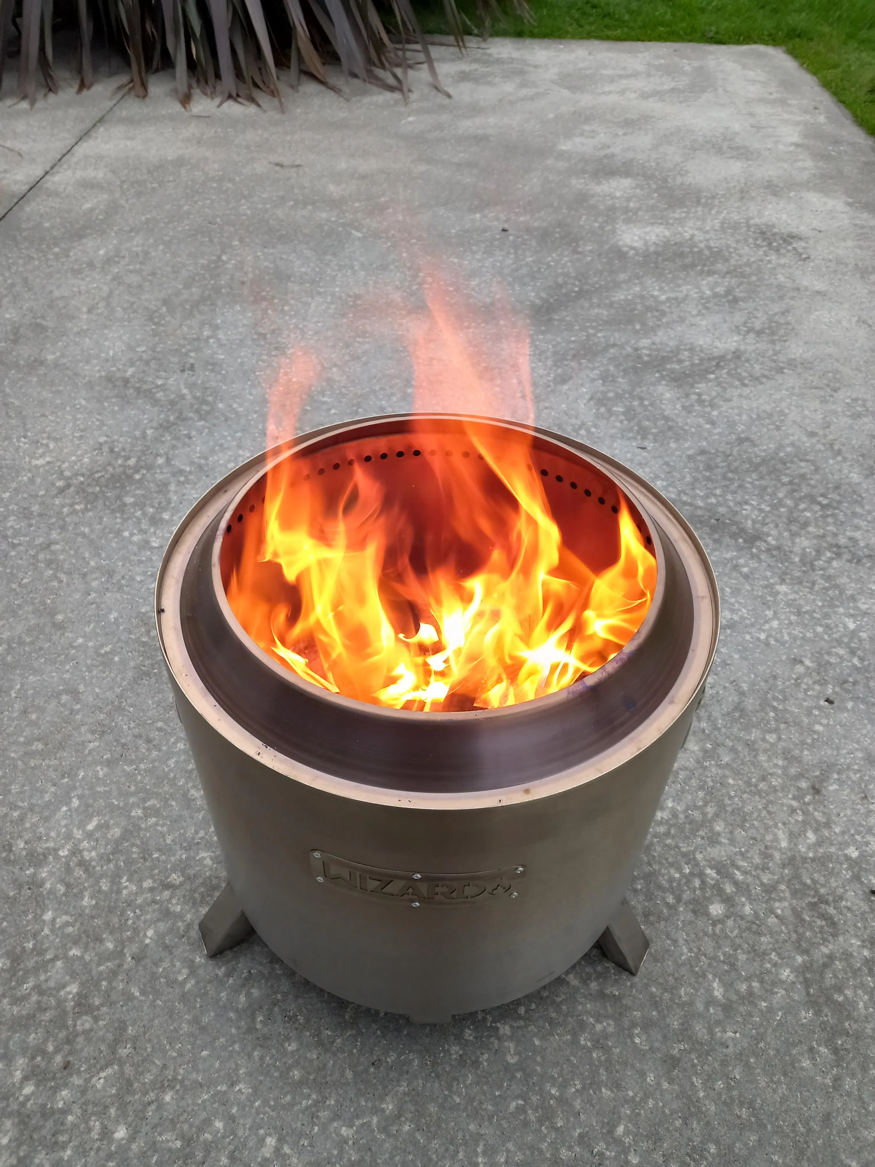 Buy Smokeless Portable Outdoor Fire Pits - Wizard™ Smokeless Fire Pit ...