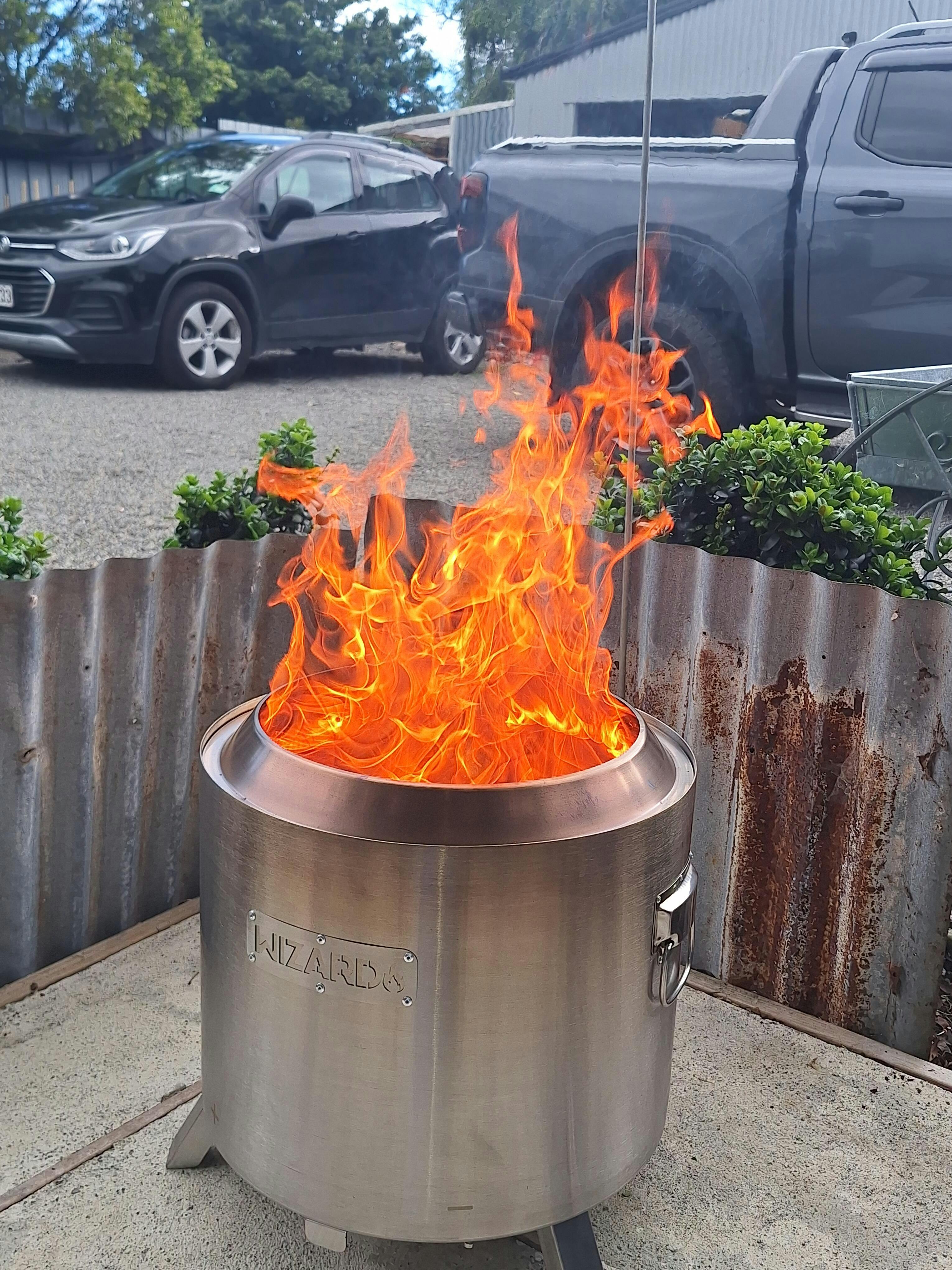 NZ Smokeless Fire Pits by Wizard®️ | Bonfire | Campfire | Homefire ...