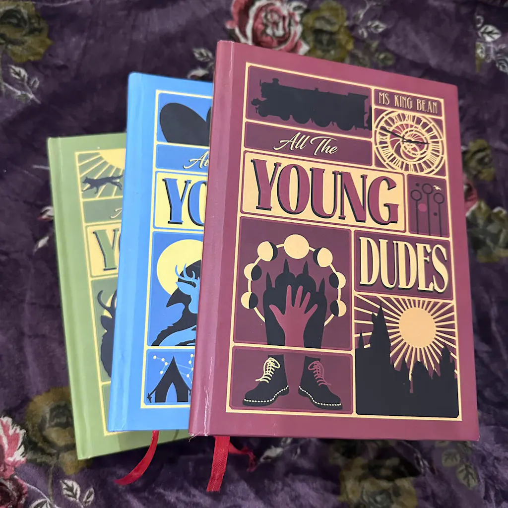 All The Young Dudes Book Vol 1, 2, 3 Set - Includes 3 Bookmarks - Hard ...