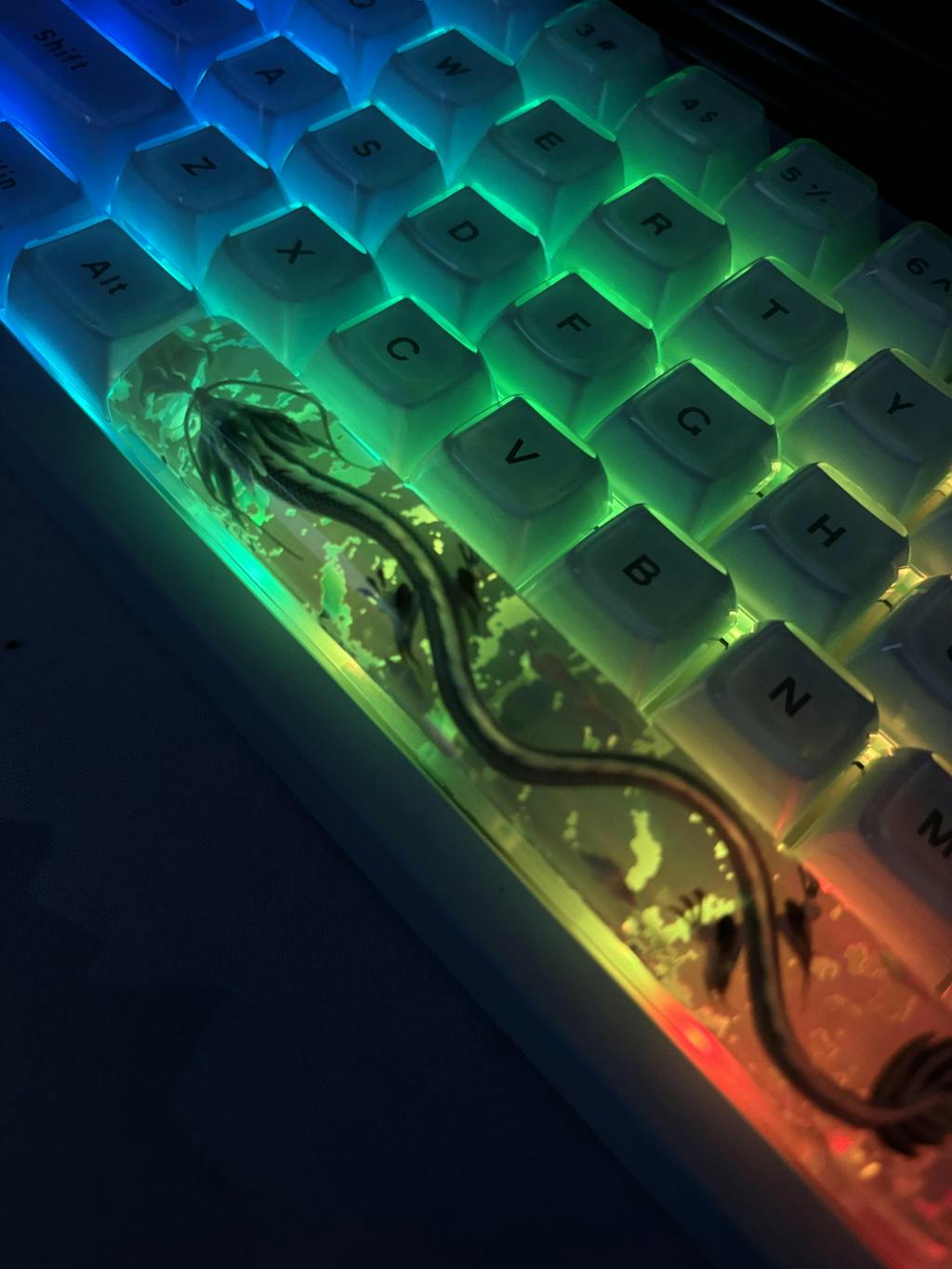Womier Auspicious Dragon Artisan Resin Keycap Set – Womier Keyboard