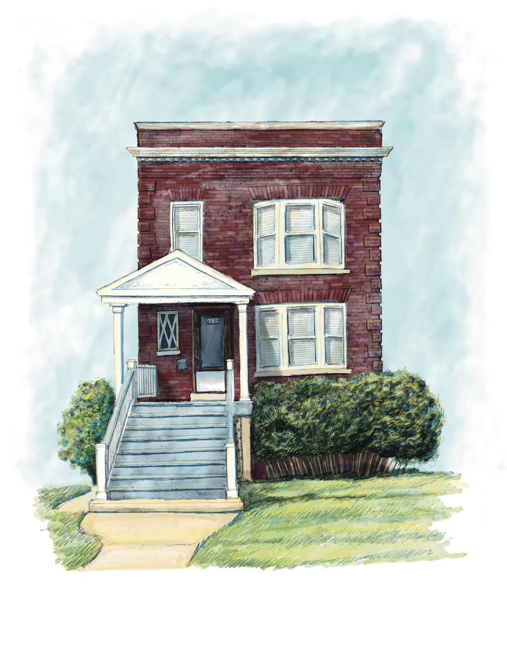 Home Portraits | Building Portraits – Wonder City Studio