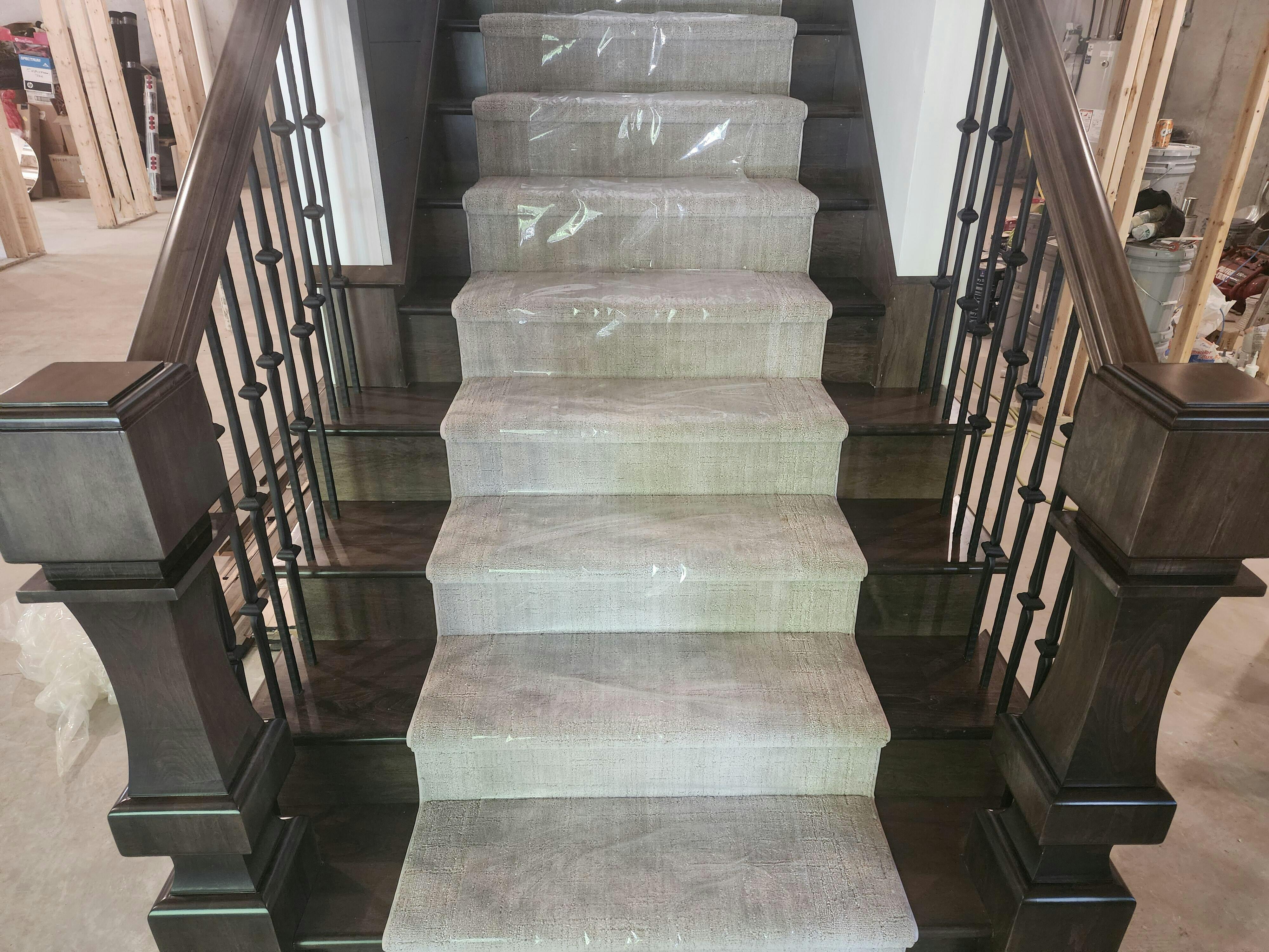 Great Modern Newel Post - Unique Handcrafted Wood Posts - Wood Carved Shop