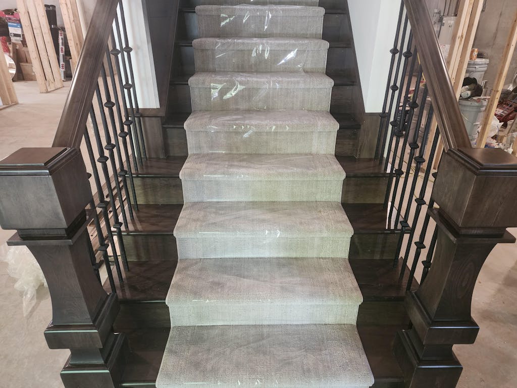 Great Modern Newel Post - Unique Handcrafted Wood Posts - Wood Carved Shop