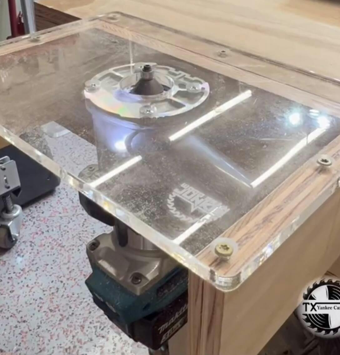 TrimFit Pro™ Trim Router Table Plate for Popular Compact Routers — Wood ...