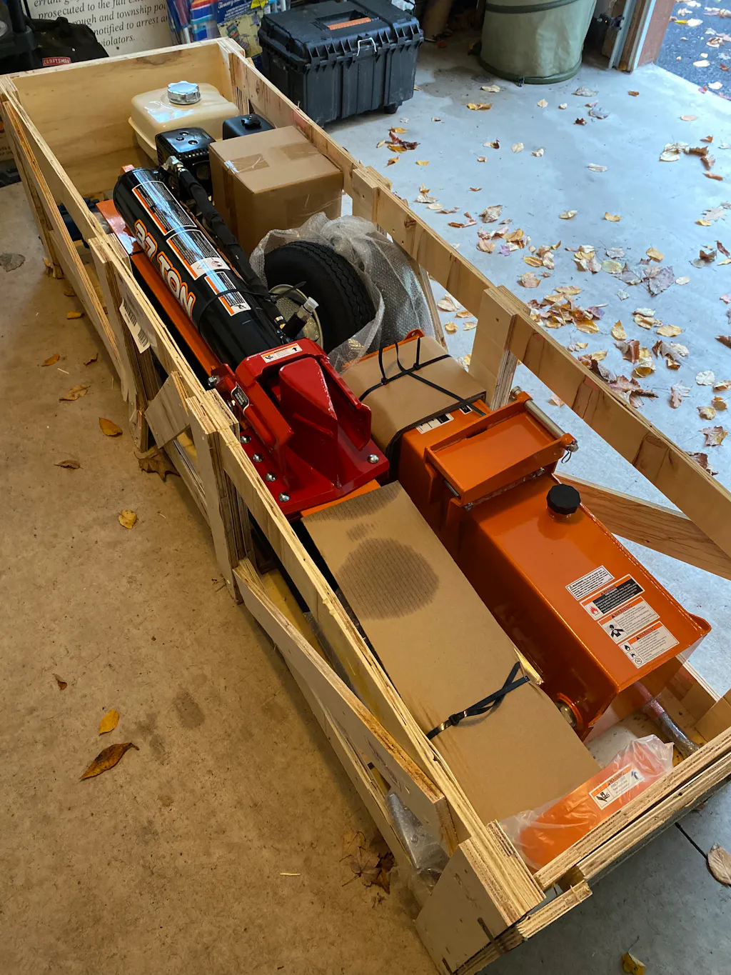 Brave 37-Ton Horizontal / Vertical Log Splitter VH1737GX – Wood ...