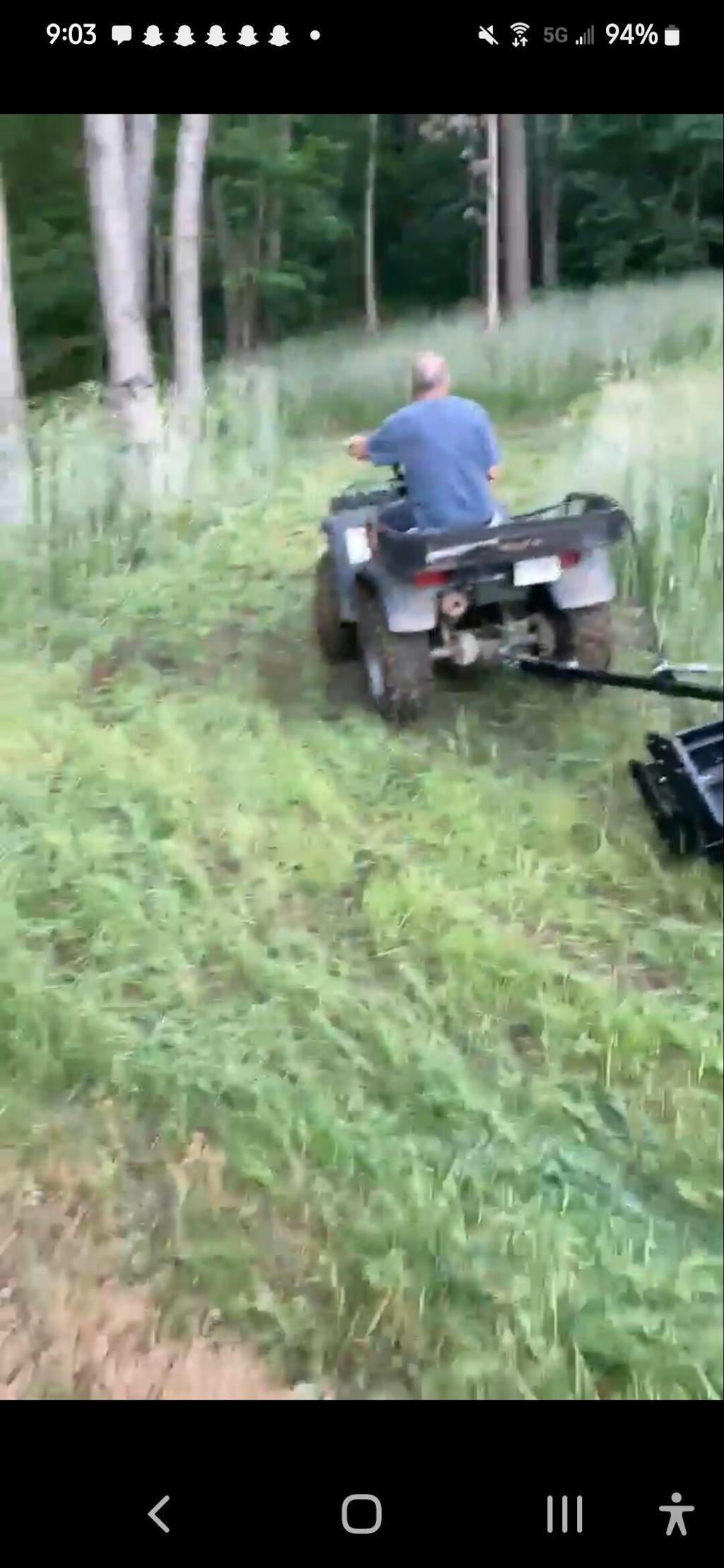 Swisher 44 Inch Rough Cut Tow Behind Trail Cutter RC14544CPKA – Wood ...