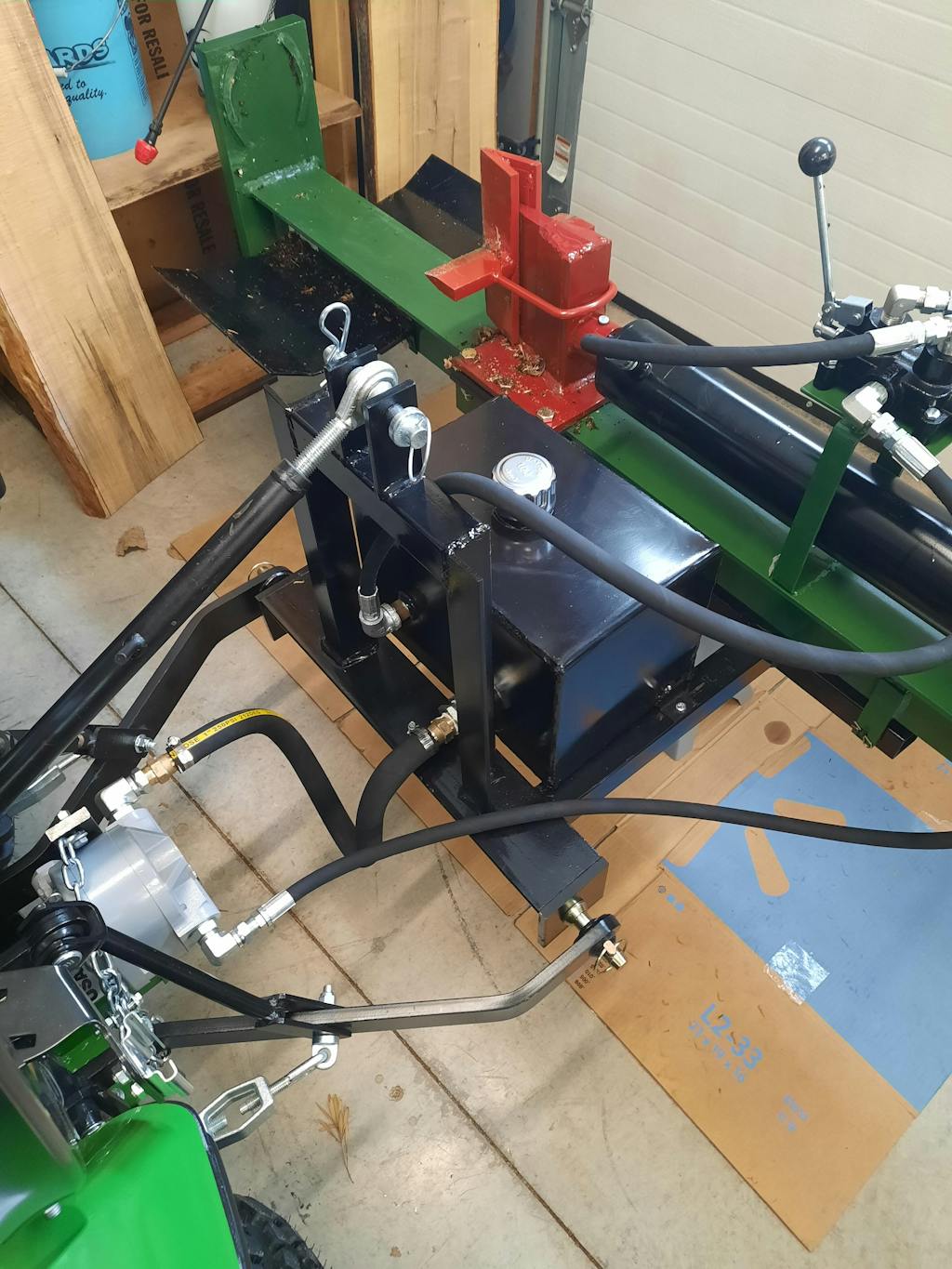 20 Ton Horizontal Vertical Tractor 3pt Log Splitter 3PT20HV – Wood ...