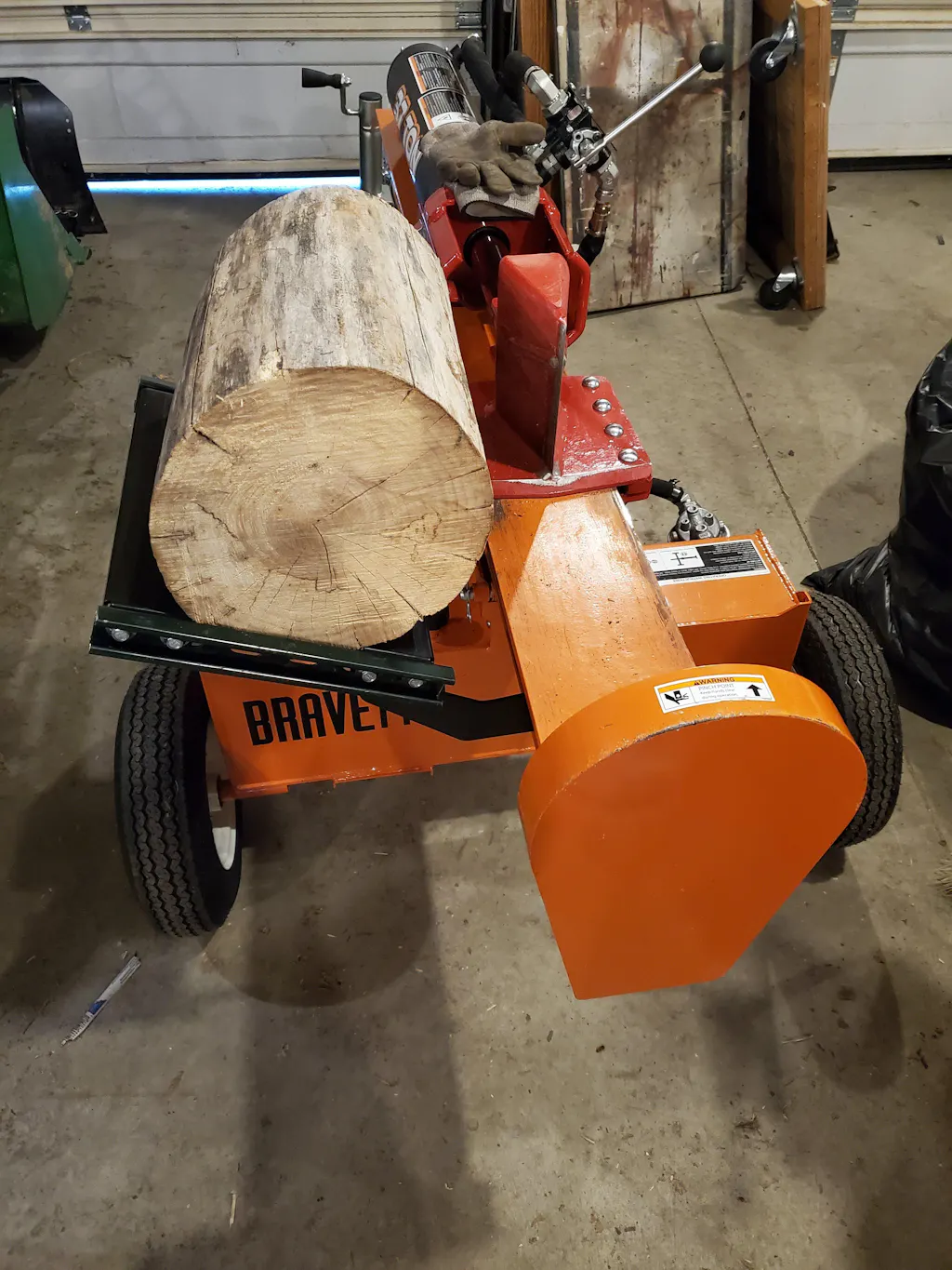 Brave 37-Ton Horizontal / Vertical Log Splitter VH1737GX – Wood ...