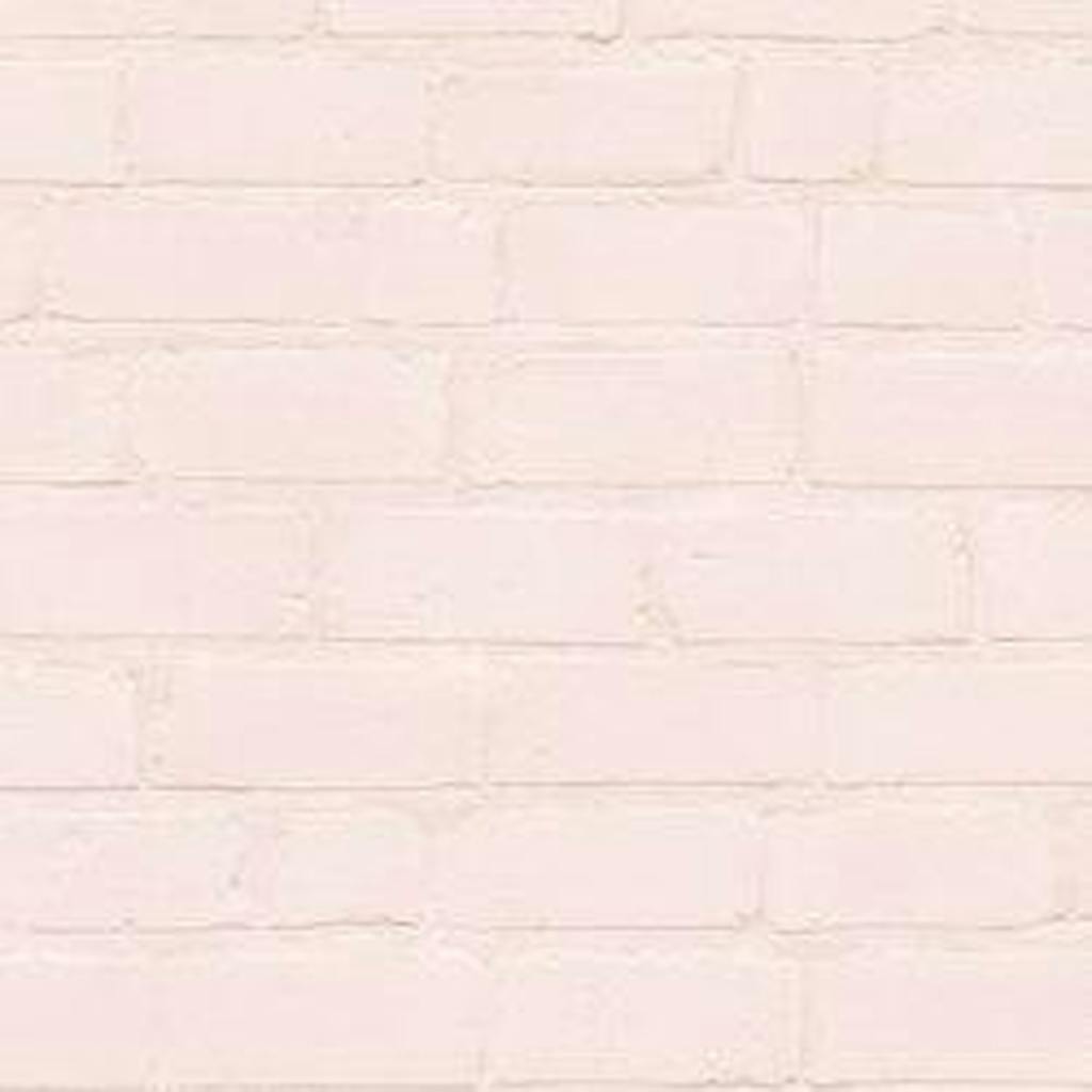 Painted Blush Brick Wallpaper – Paste-the-Wall, Removable, Textured ...