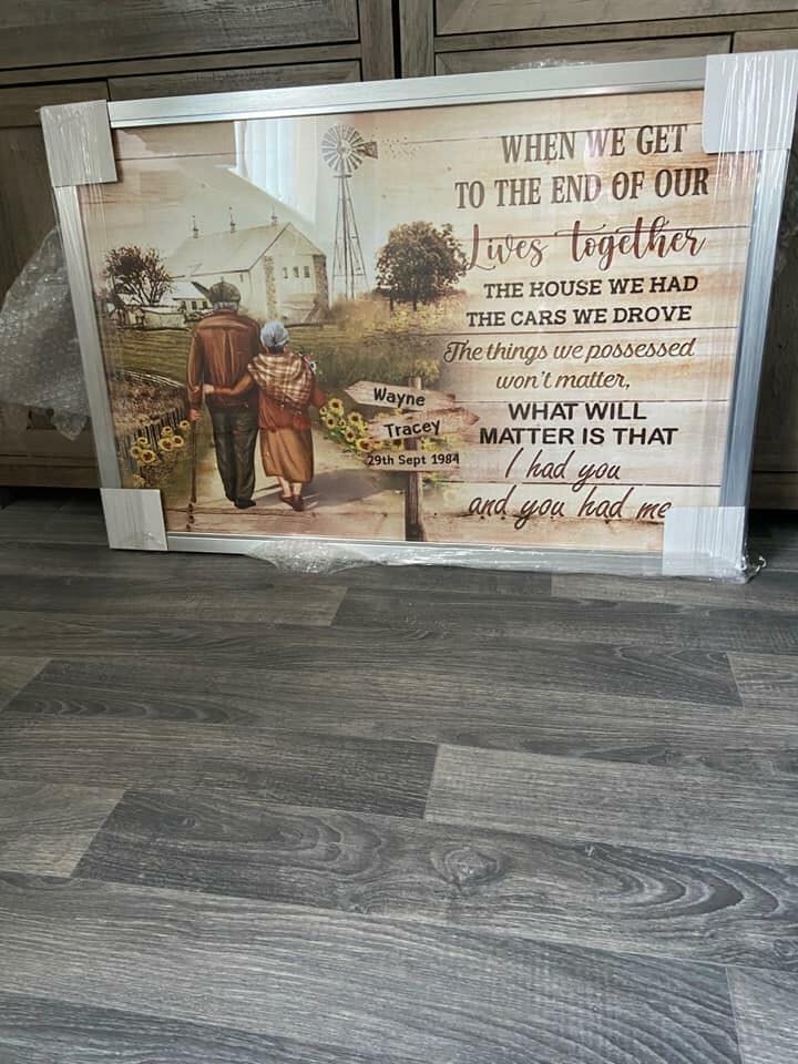 I Had You And You Had Me Personalized Couple Canvas - Woohops