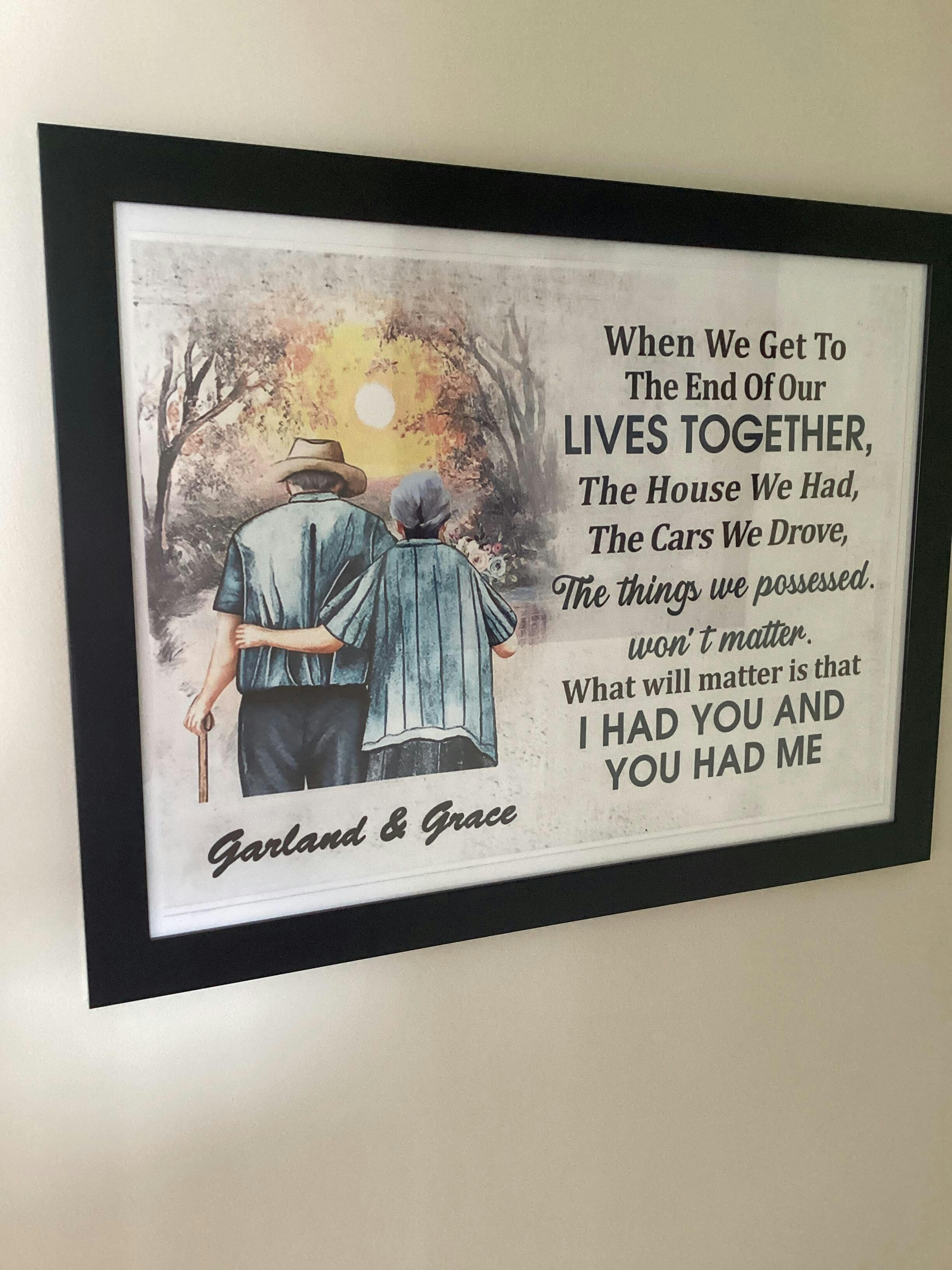 I Had You And You Had Me Personalized Couple Canvas - woohops